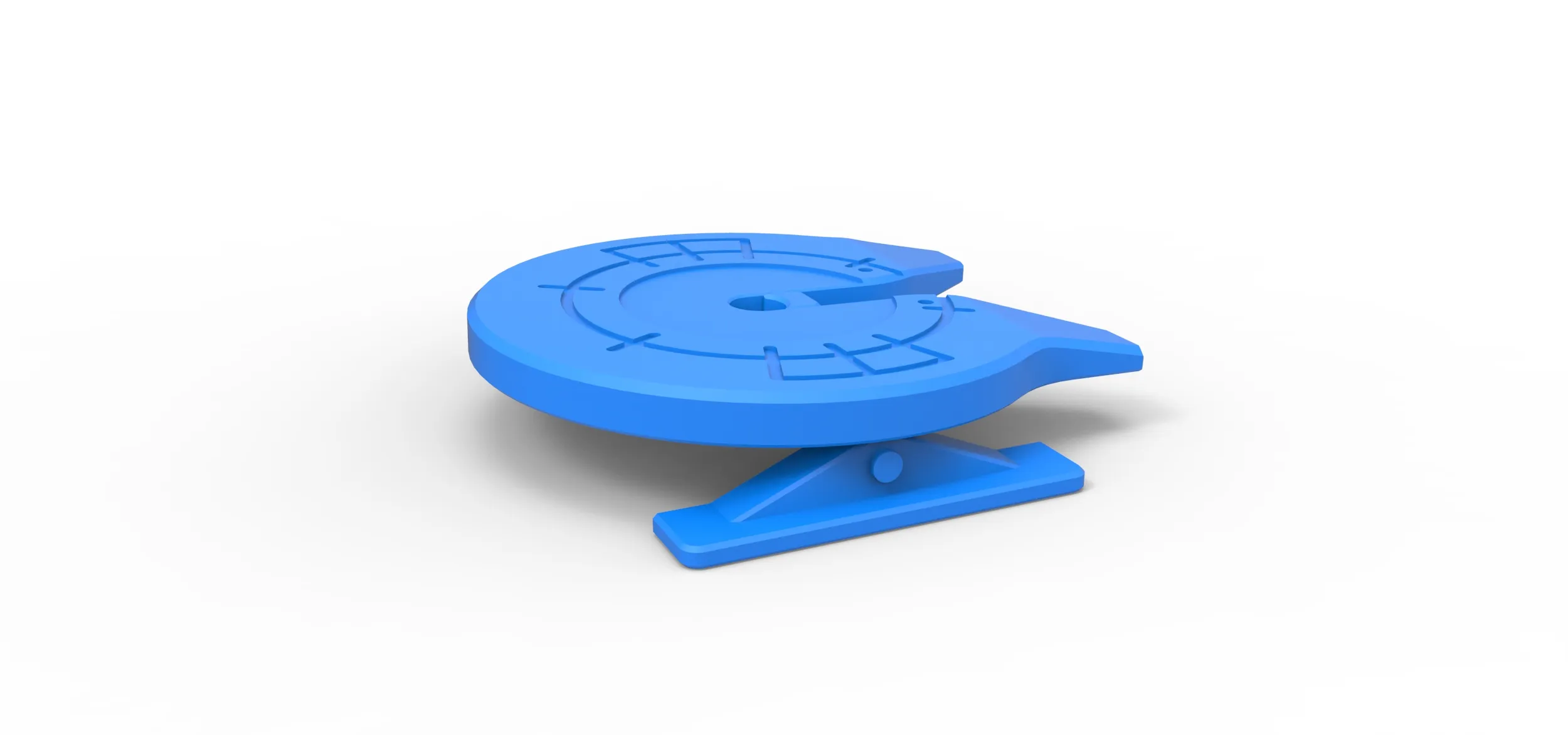 Vehicles & Machinery STL Download - Fifth wheel of Semi truck Scale 1 ...