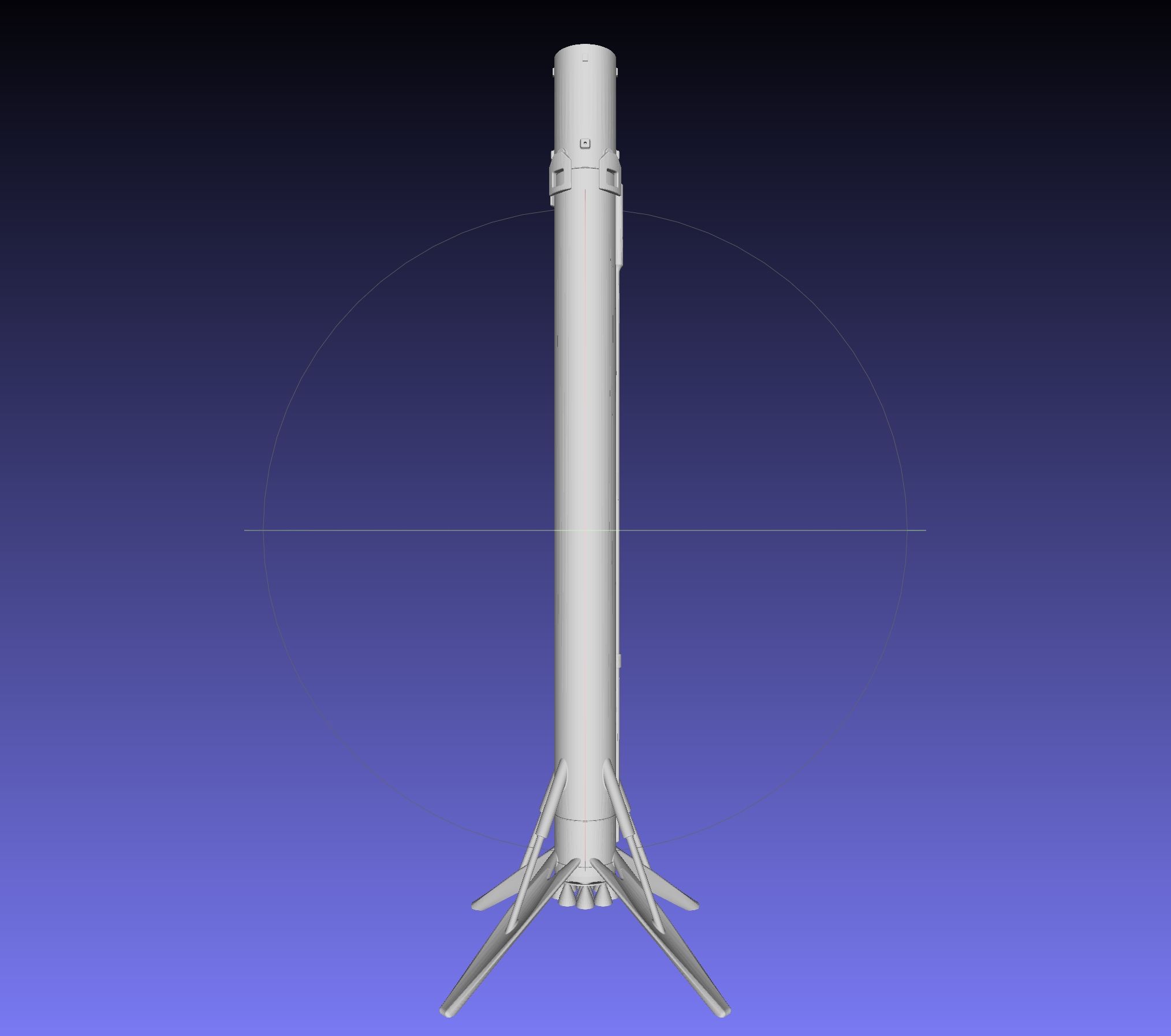 Space-X Falcon 9 Landed Stage | 3D models download | Creality Cloud