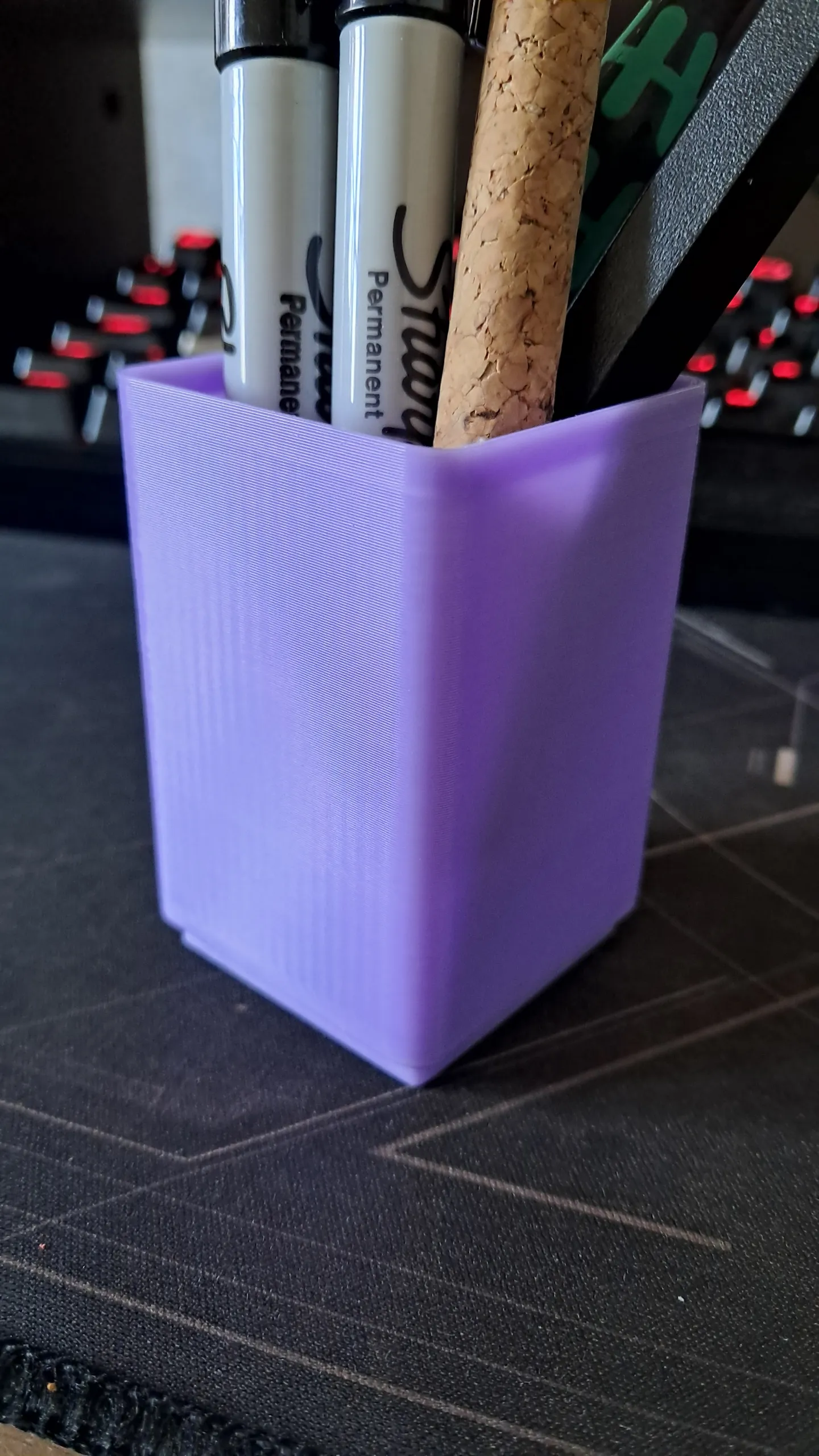 3D Printer Files | 3MF File | Gridfinity 1x1 65mm Pen and Pencil Desk ...