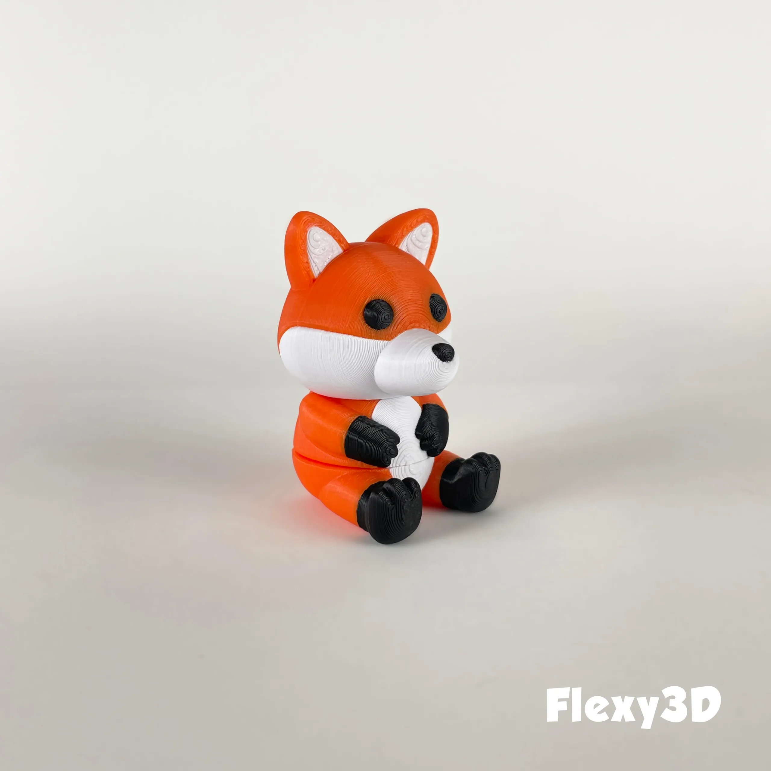 Game Props STL Download - Articulated Foxby flexy3d