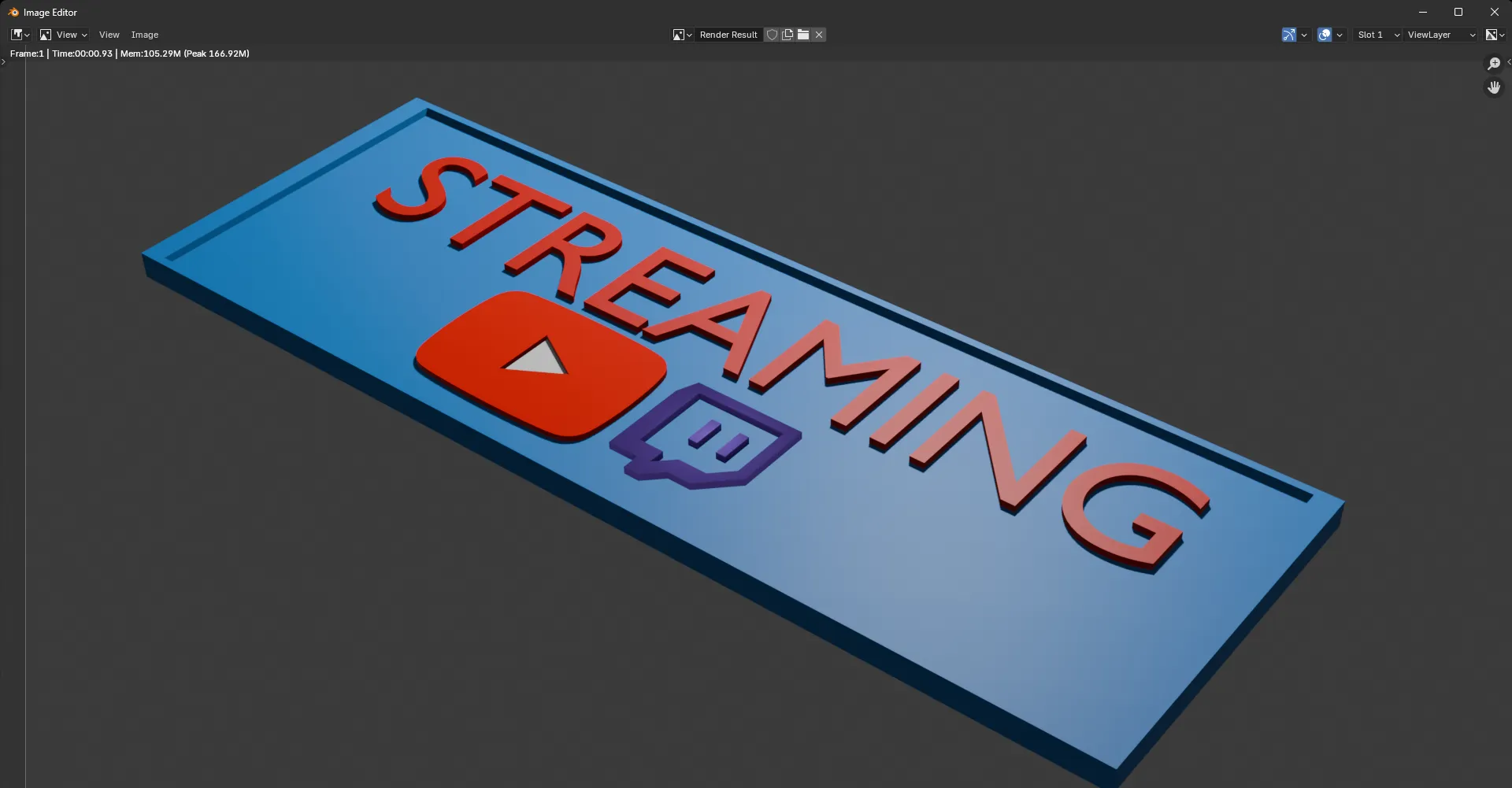 Home Decorations & Ornaments STL Download - STREAMING NOW SIGNby ...