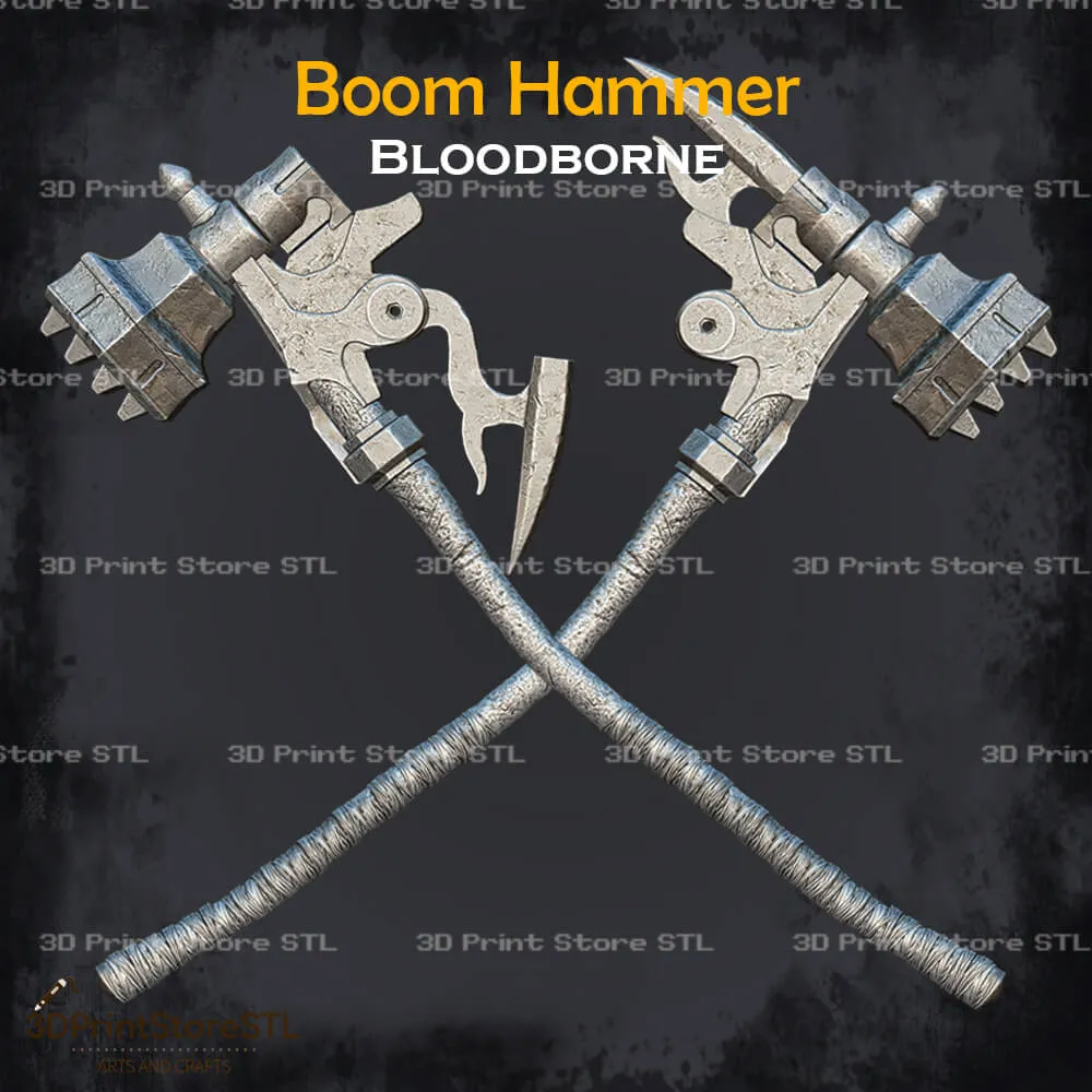 Cosplay STL Download - Boom Hammer Cosplay Bloodborne - STL Fileby 3D ...