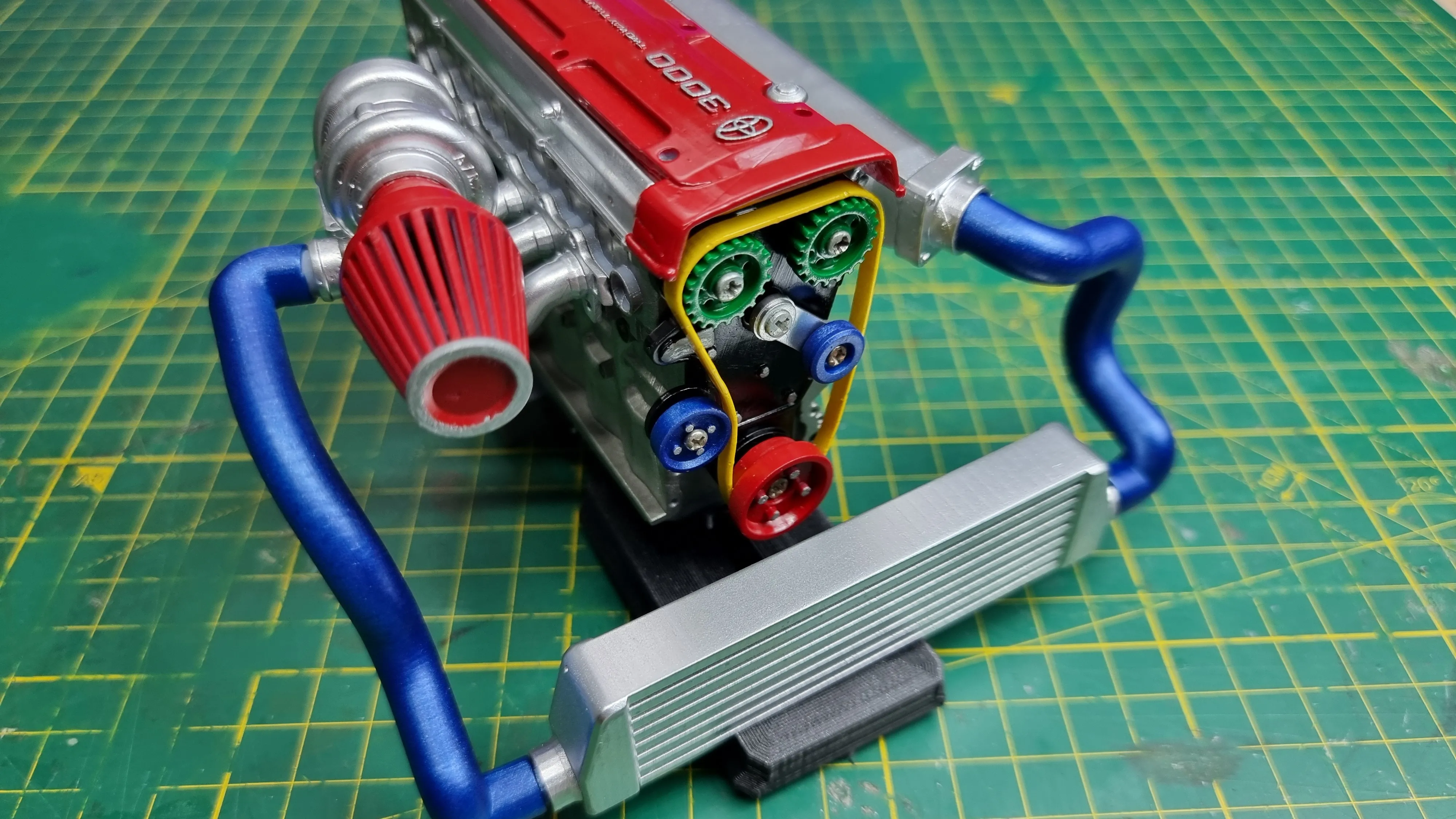 Motore 2jz dettagliato | 3D models download | Creality Cloud