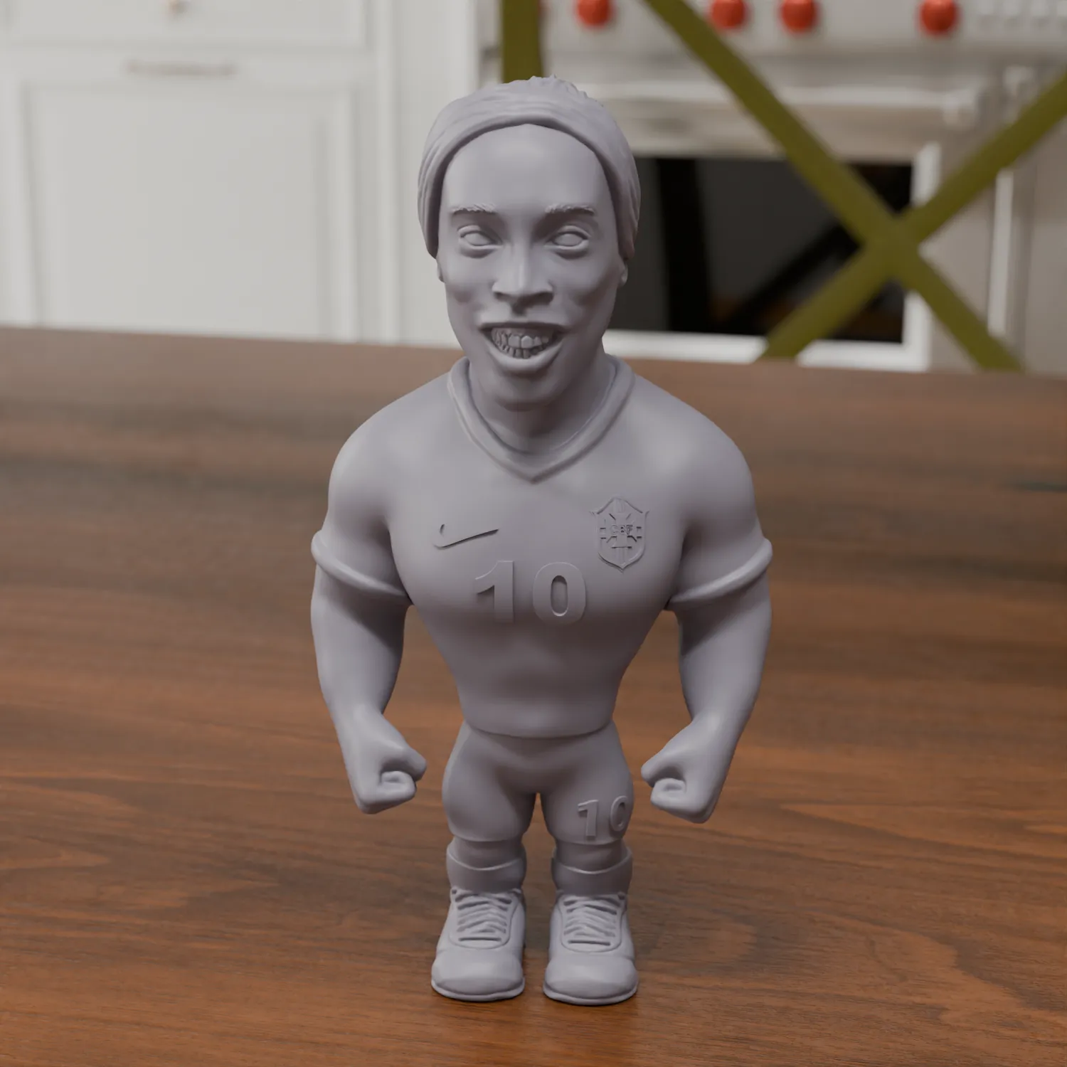 Other STL Download - RONALDINHO CABEZONby MirDraft