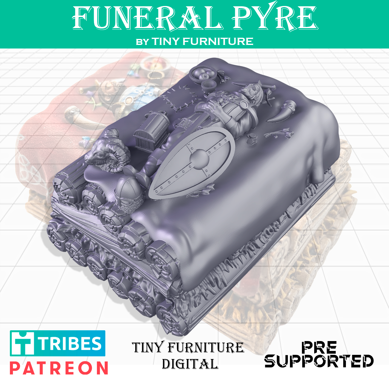 Funeral Pyre (Harvest of War) | 3D models download | Creality Cloud