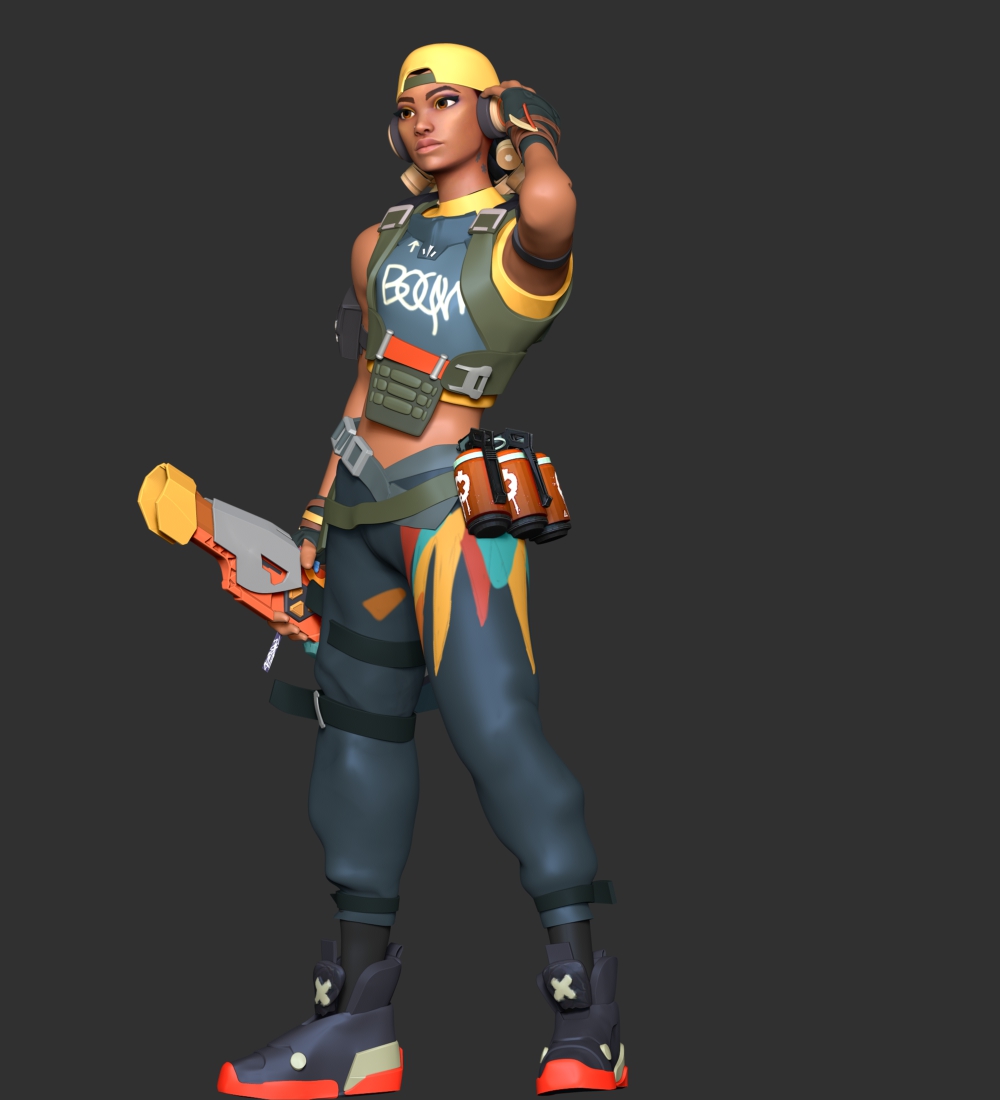 Valorant - Raze | تحميل نماذج ثلاثية الابعاد | Creality Cloud