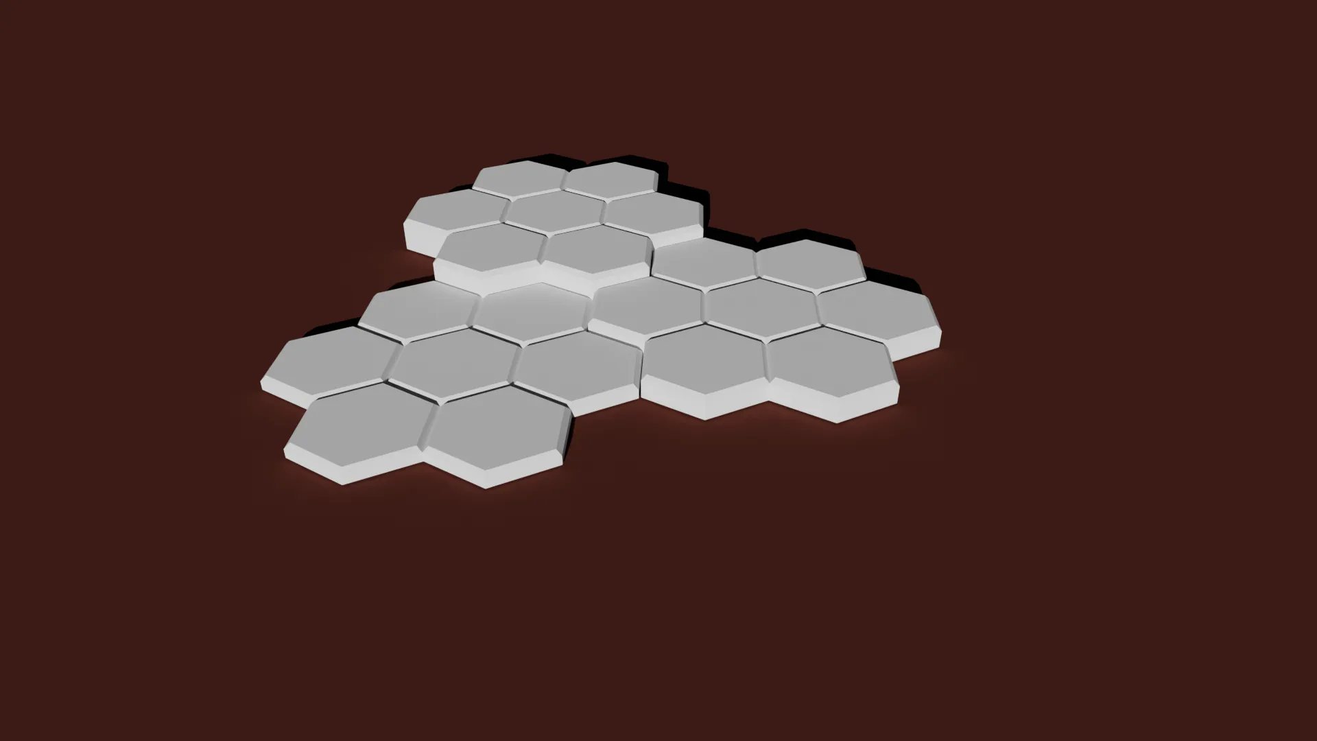 Board Games & Card Games STL Download - Modular Terrain Hexagons for D&Dby Sanjow