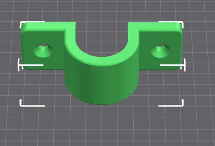 3D Printer Files | 3MF File | Pipe clamp | Creality Cloud