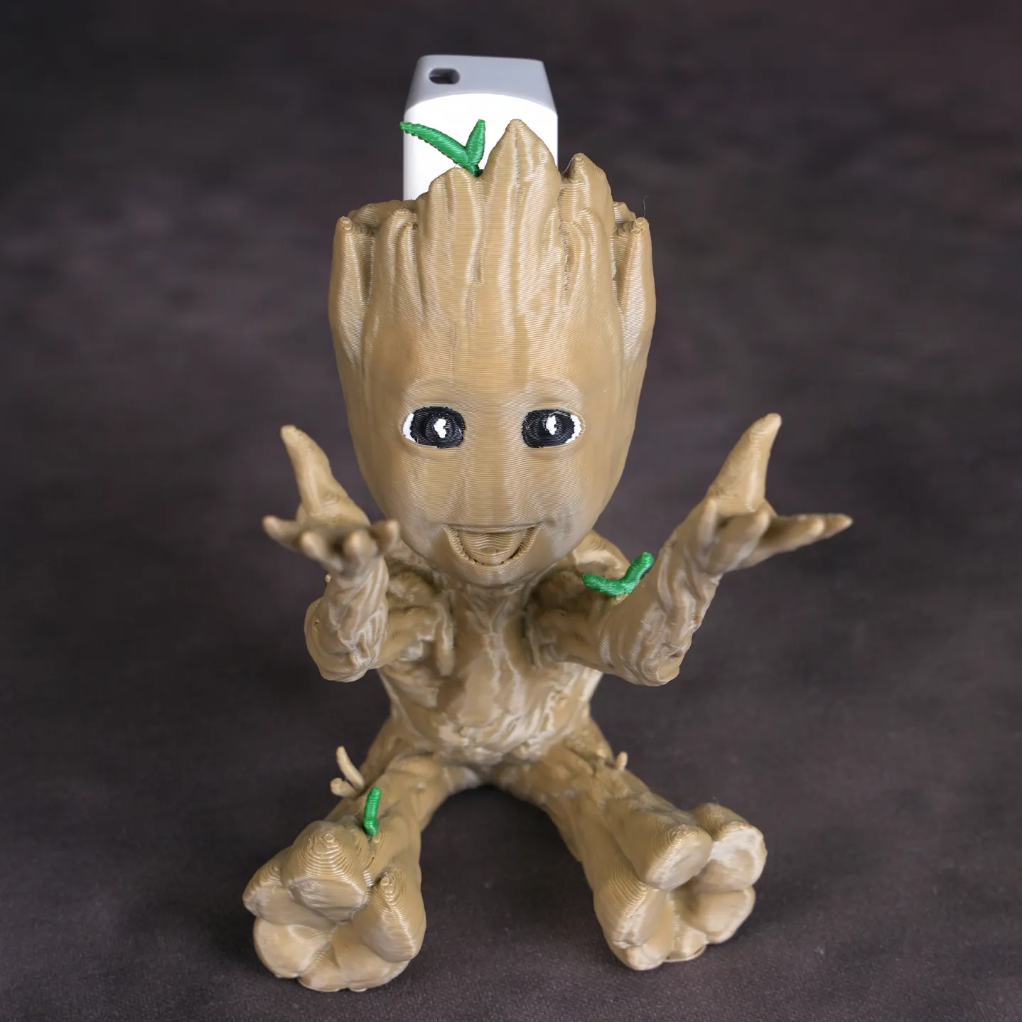 Other STL Download - Groot Pen Holder & Desk Organizerby DeskOrg
