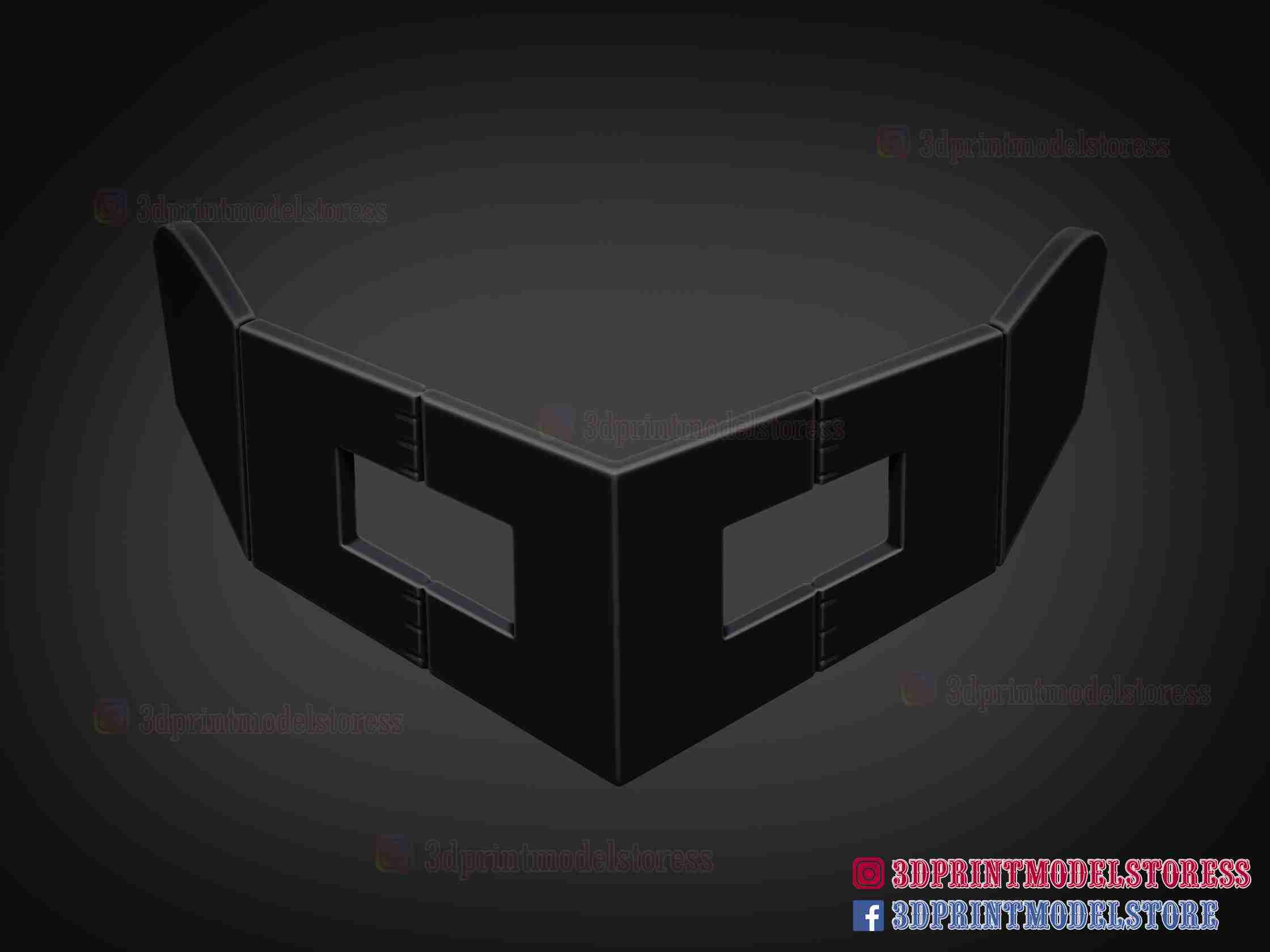 Persona 5 P5 Makoto Niijima Queen Mask - Anime Cosplay Mask | 3D models ...