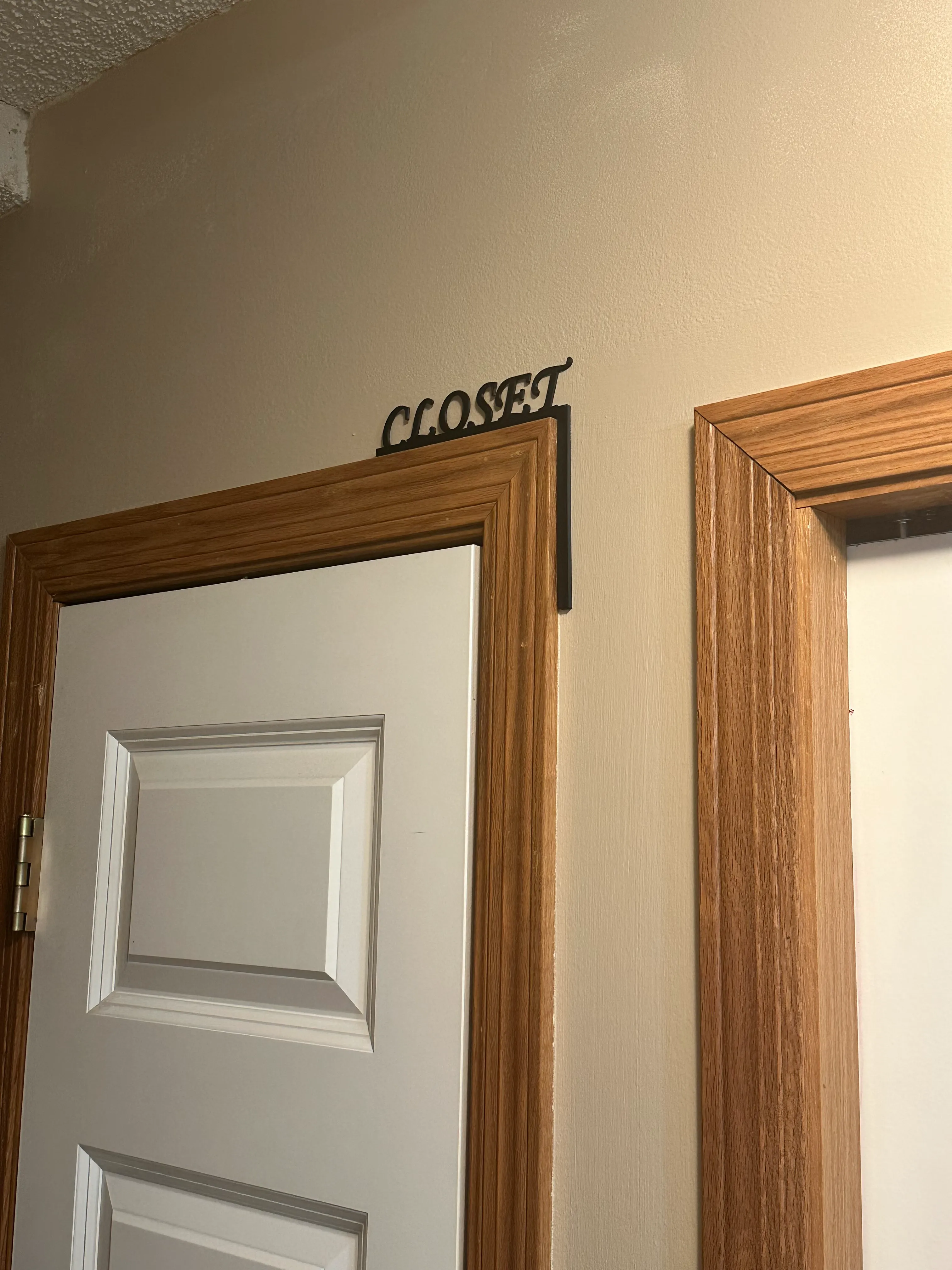 Free Home Decorations & Ornaments STL Download - Room Name Door ...
