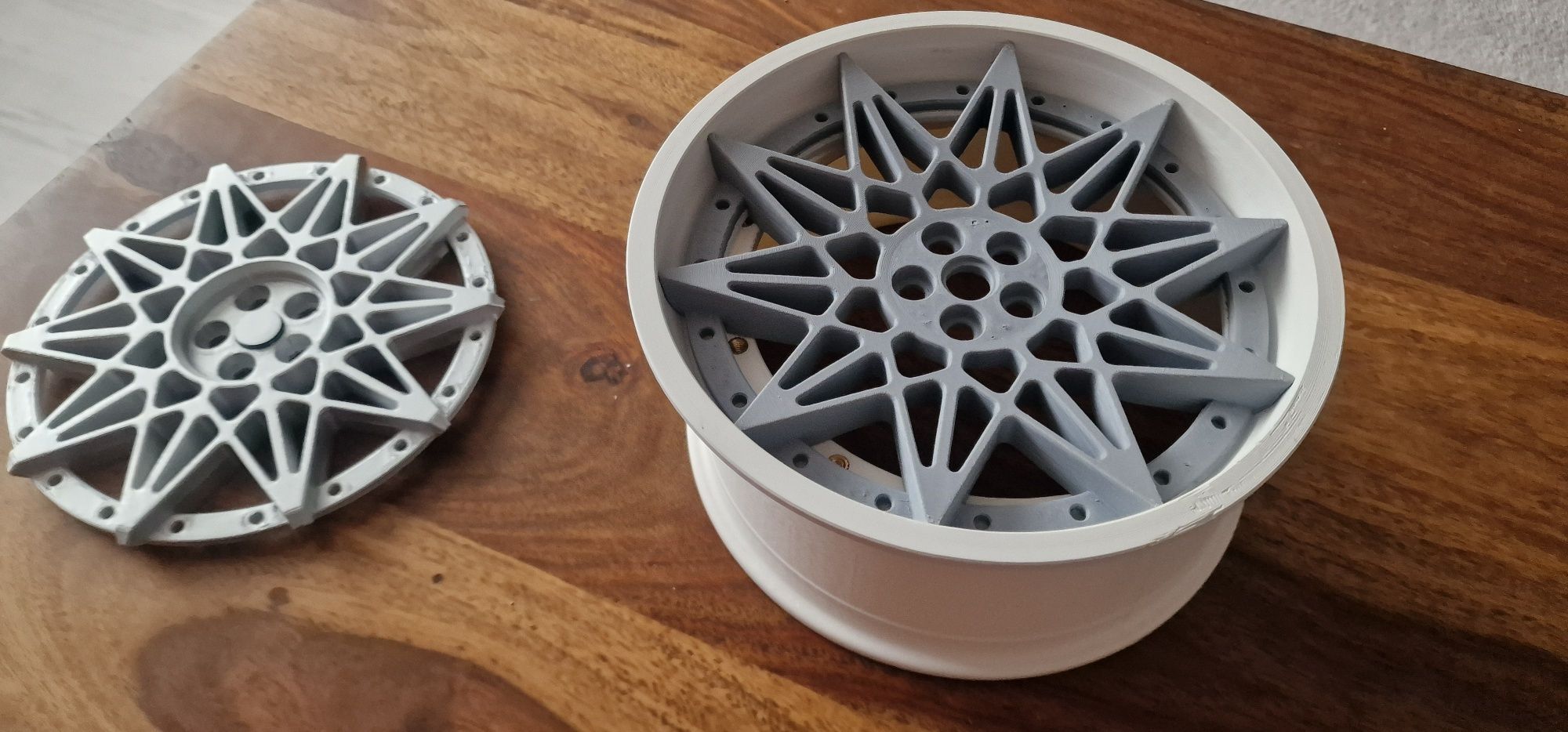VW GTI Wheel // two designs for the 200mm diameter Wheel Kit | 3D ...