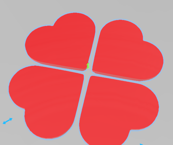 Heart Clover Spinning Box | 3D模型下载 | 创想云