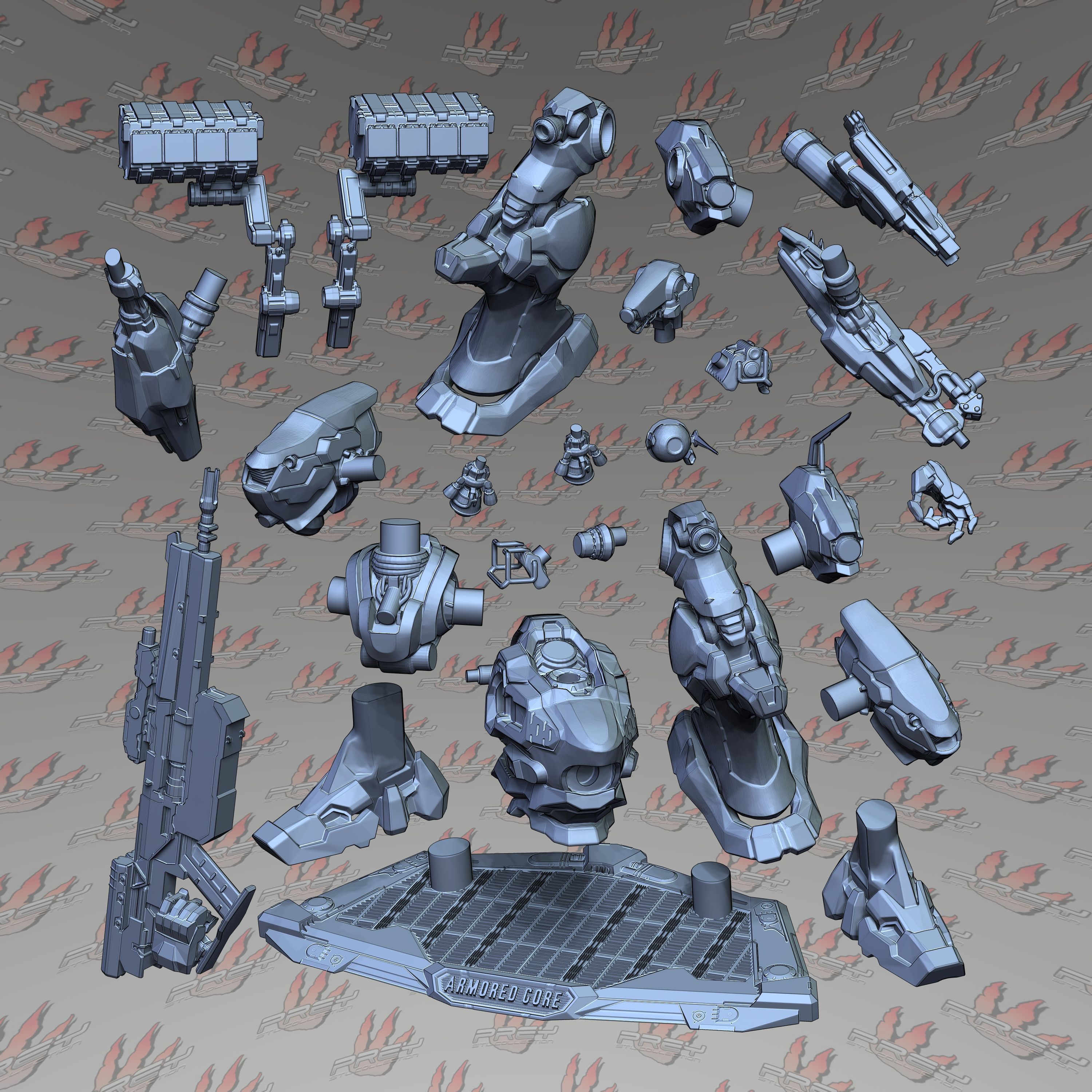 MECH 1 | 3D models download | Creality Cloud