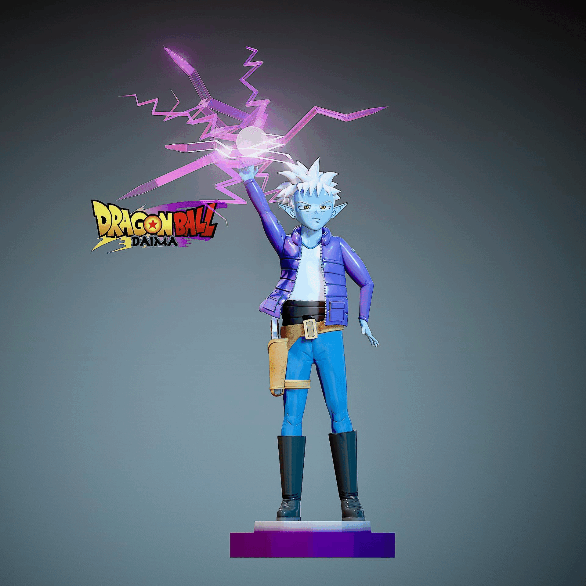 Characters & Creatures STL Download - GLORIO - Dragon Ball Daimaby ALC ...