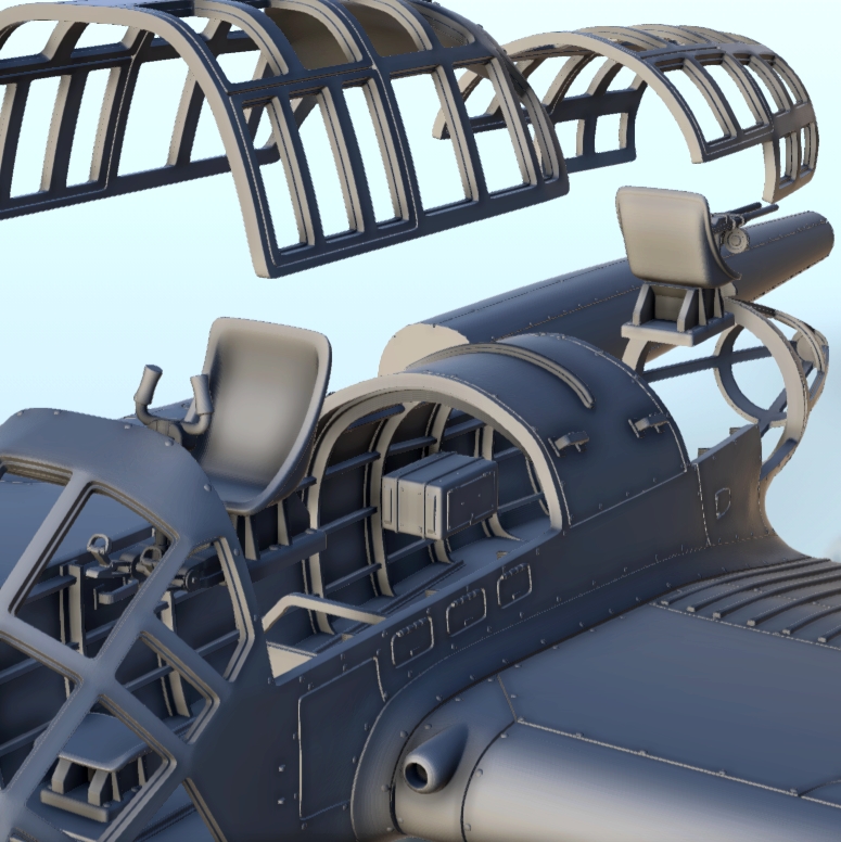 Focke-Wulf Fw 189 - WW2 Terrain plane aircraft diaroma | 3D models ...