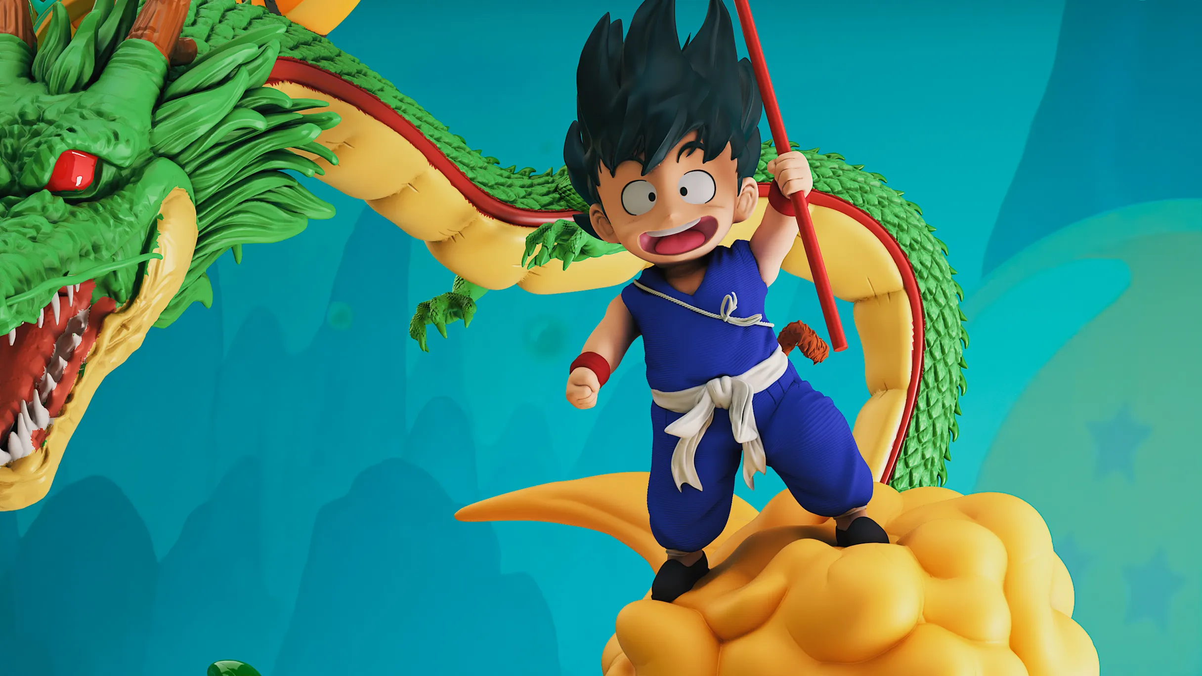 DRAGON BALL KID GOKU | 3D models download | Creality Cloud