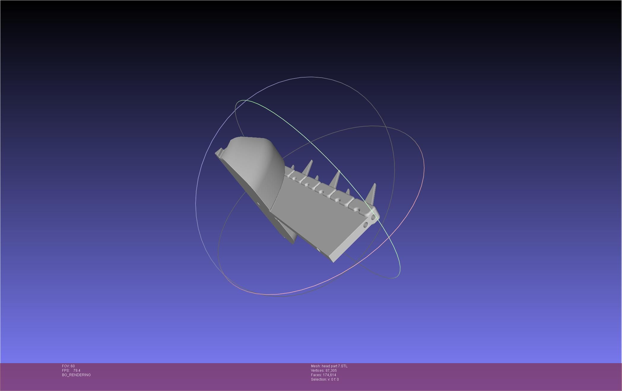 Chainsaw Man head printable assembly | 3D models download | Creality Cloud