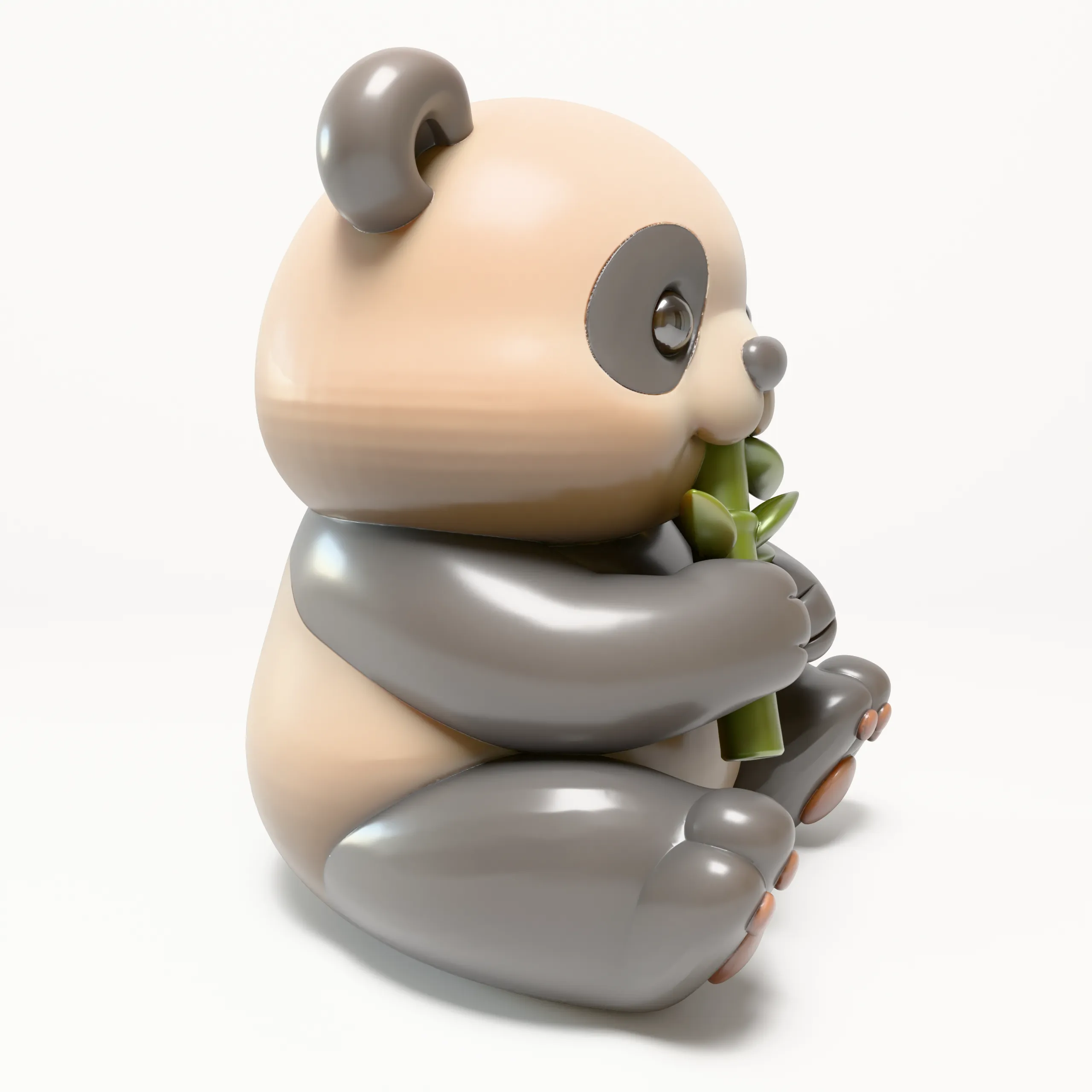3D Printer Files | 3MF File | Panda Fan Art | Creality Cloud