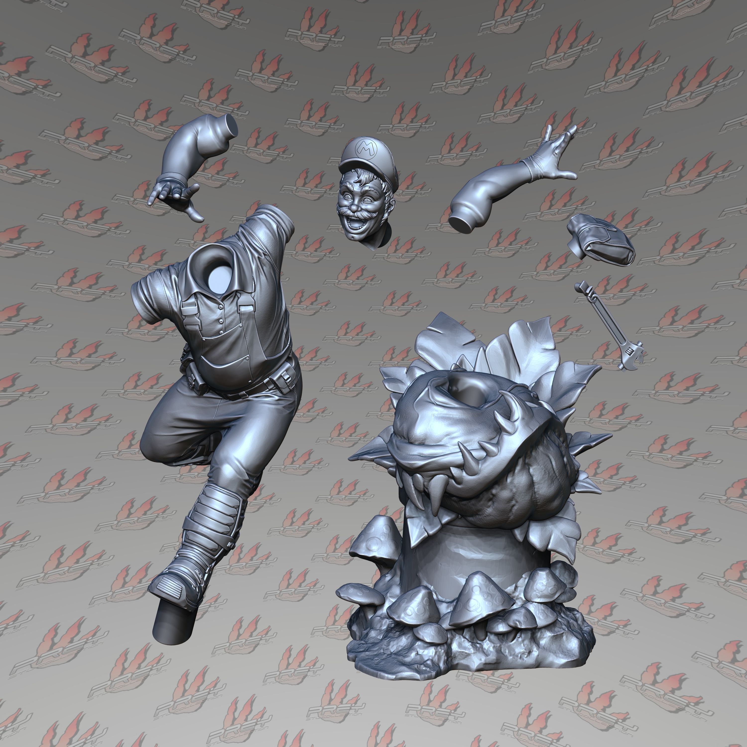 MARIO | 3D models download | Creality Cloud