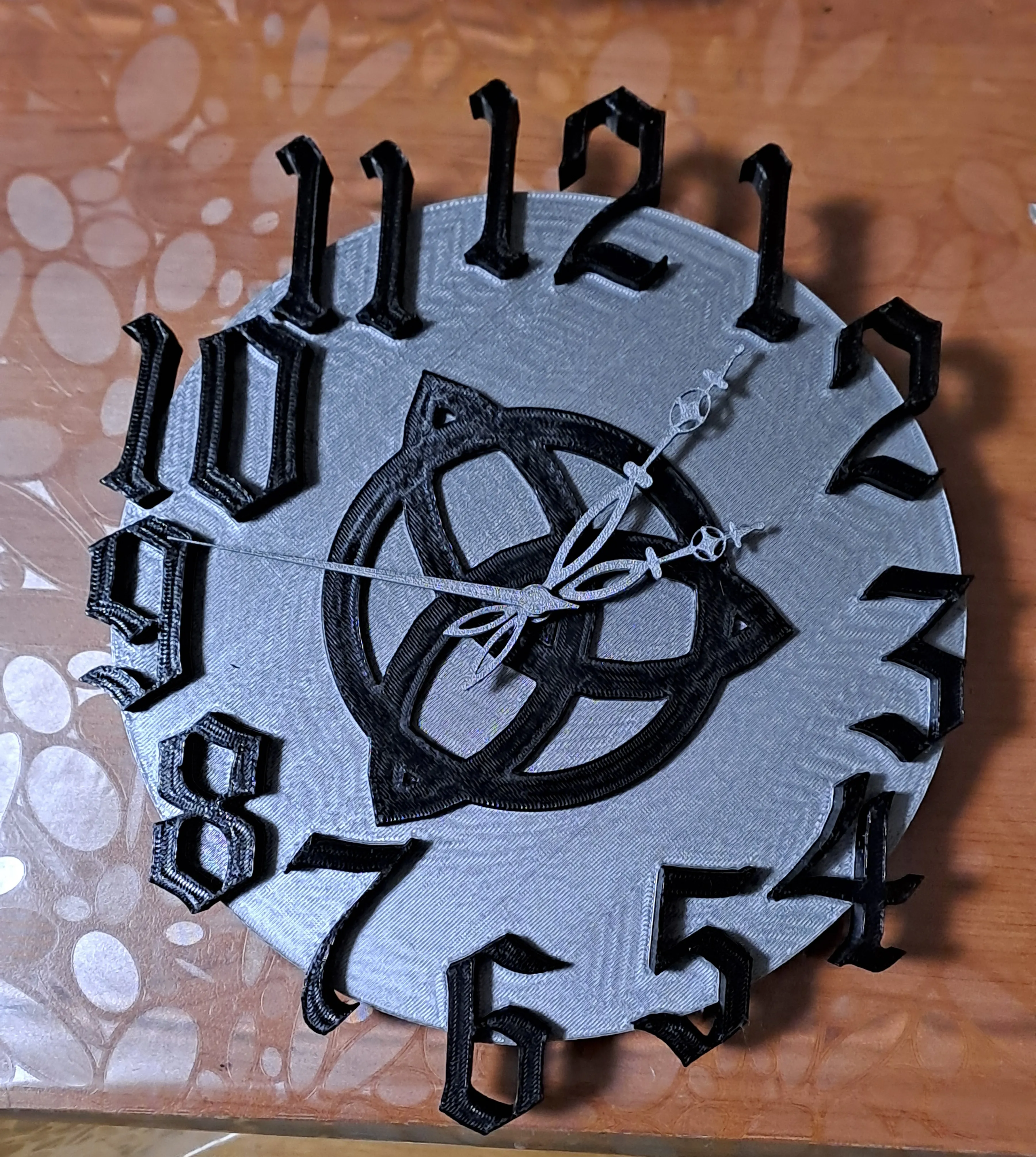 Home Decorations & Ornaments STL Download - Celtic clockby Mablù