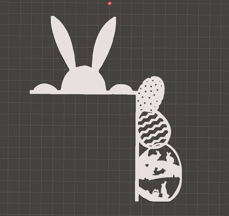 door frame easter rabbit | 3D models download | Creality Cloud