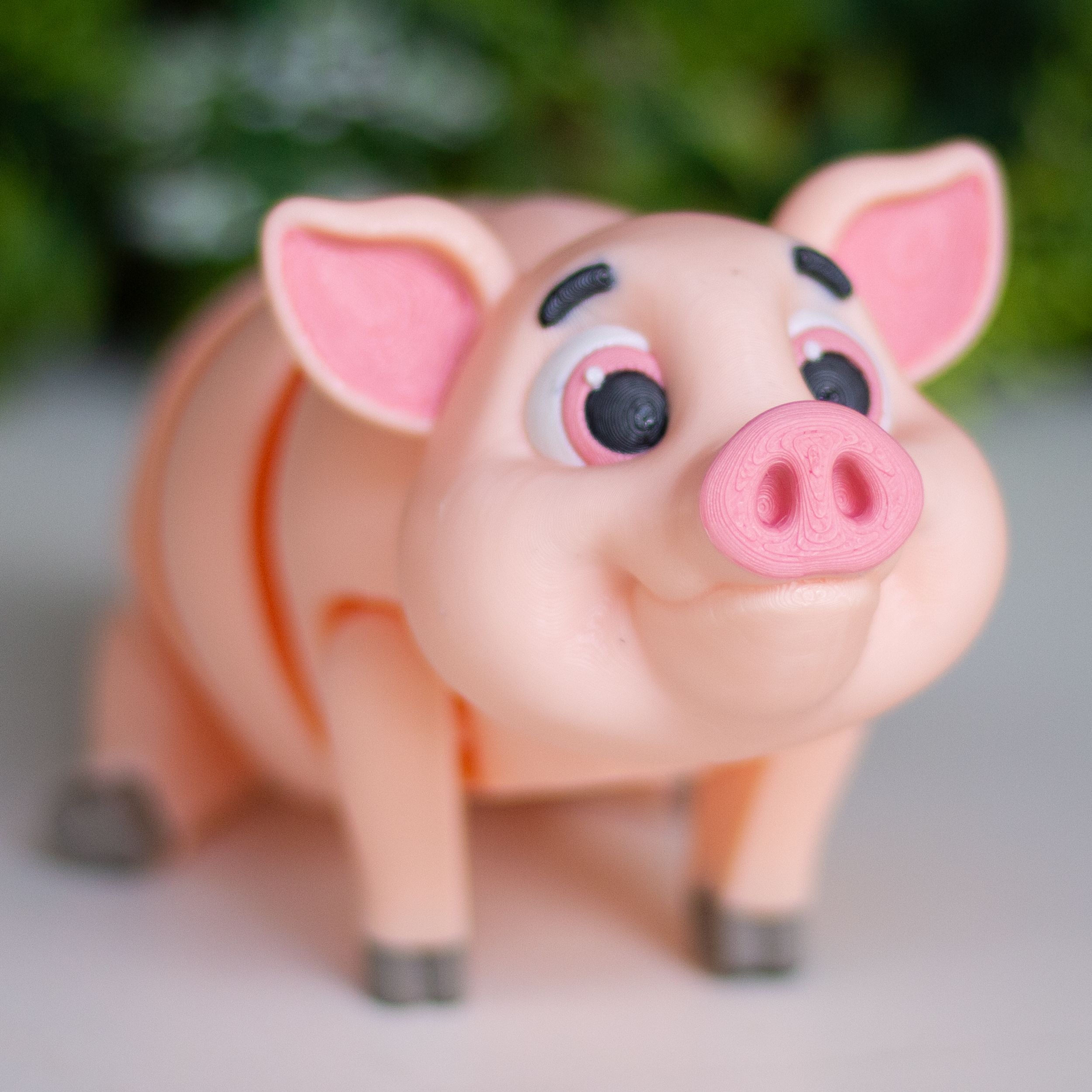 PIG, FLEXI, PRINT-IN-PLACE | 3D models download | Creality Cloud