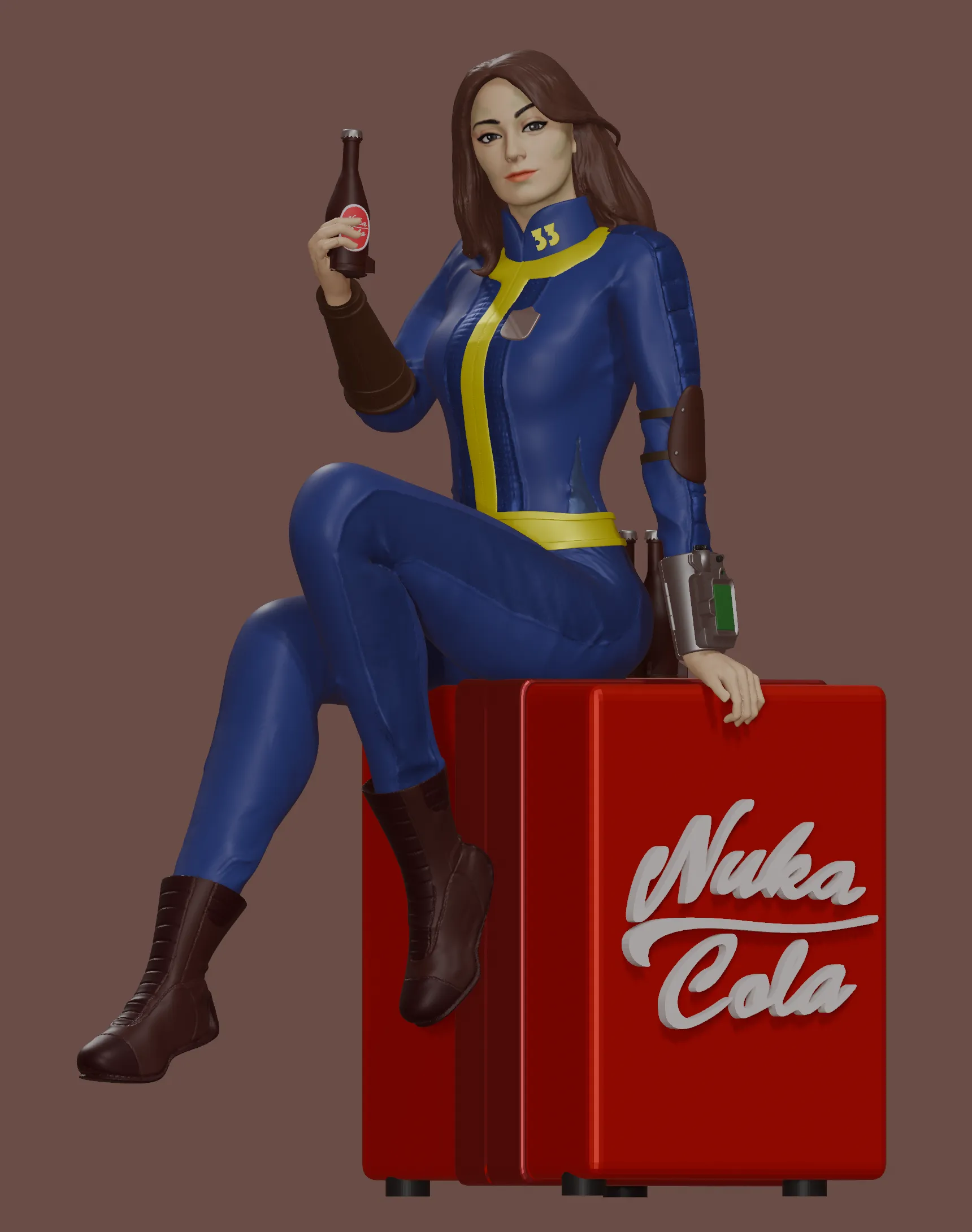 Characters & Creatures STL Download - Lucy MacLean Fallout FanArtby ...