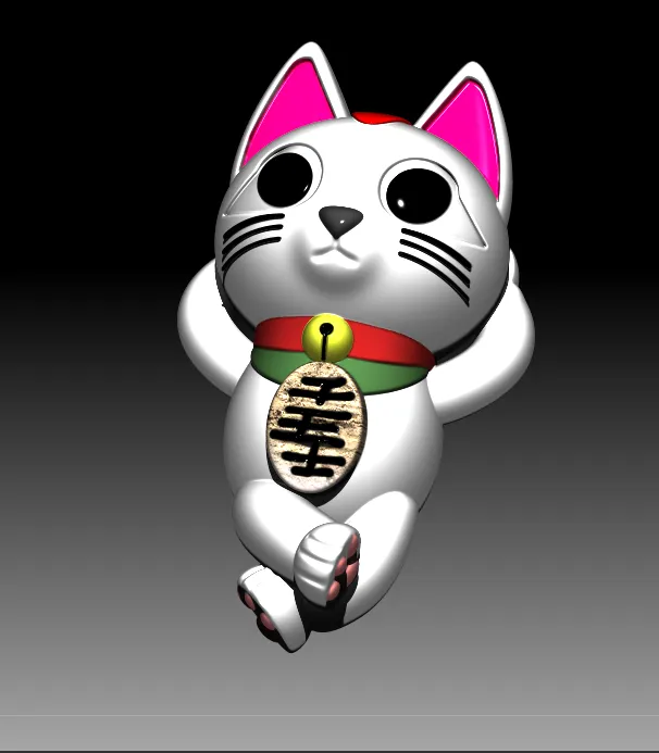 Other STL Download - gato abuela turbo dandadanby arise 3D