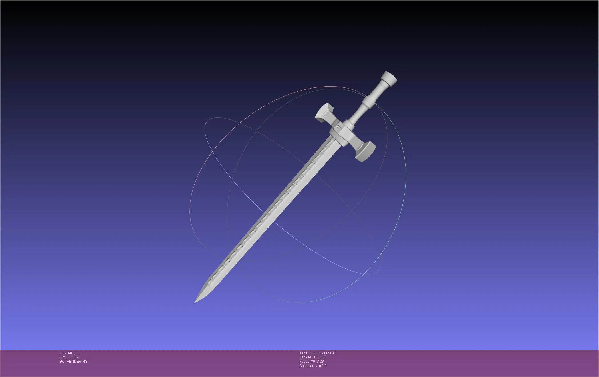 Cosplay STL Download - Dungeon Meshi Kabru Swordby Julian Danzer