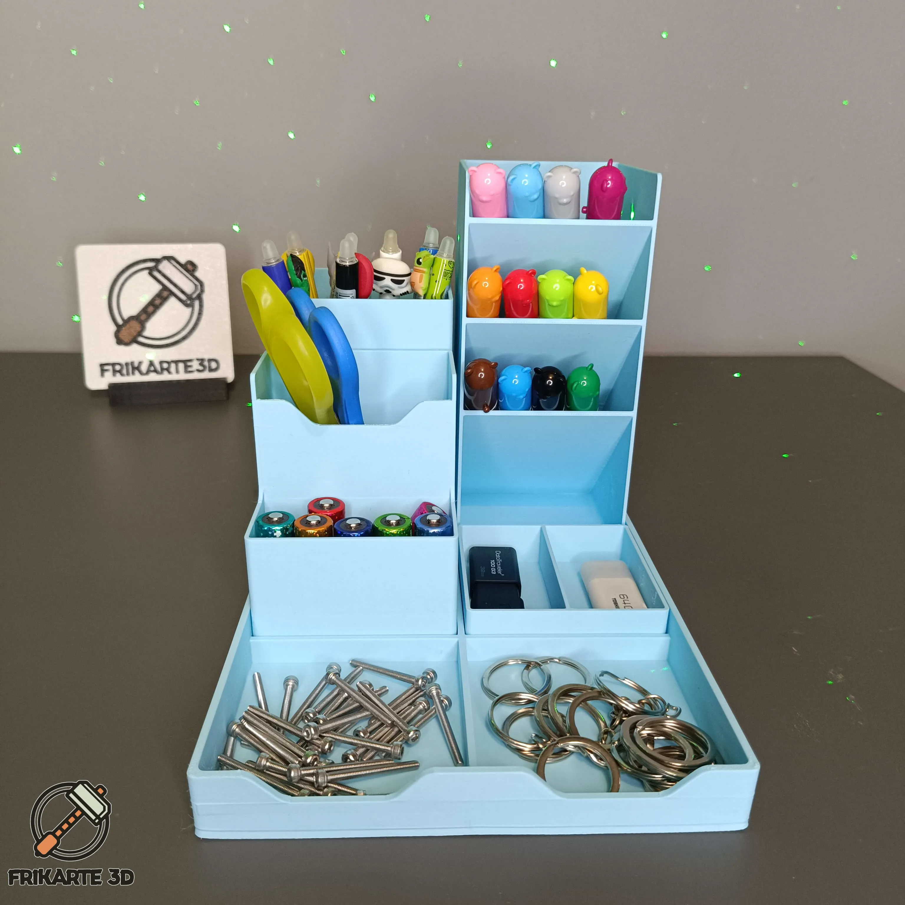 3D Printer Files | 3MF File | FlexiDesk Vertical Modular Organizer ...