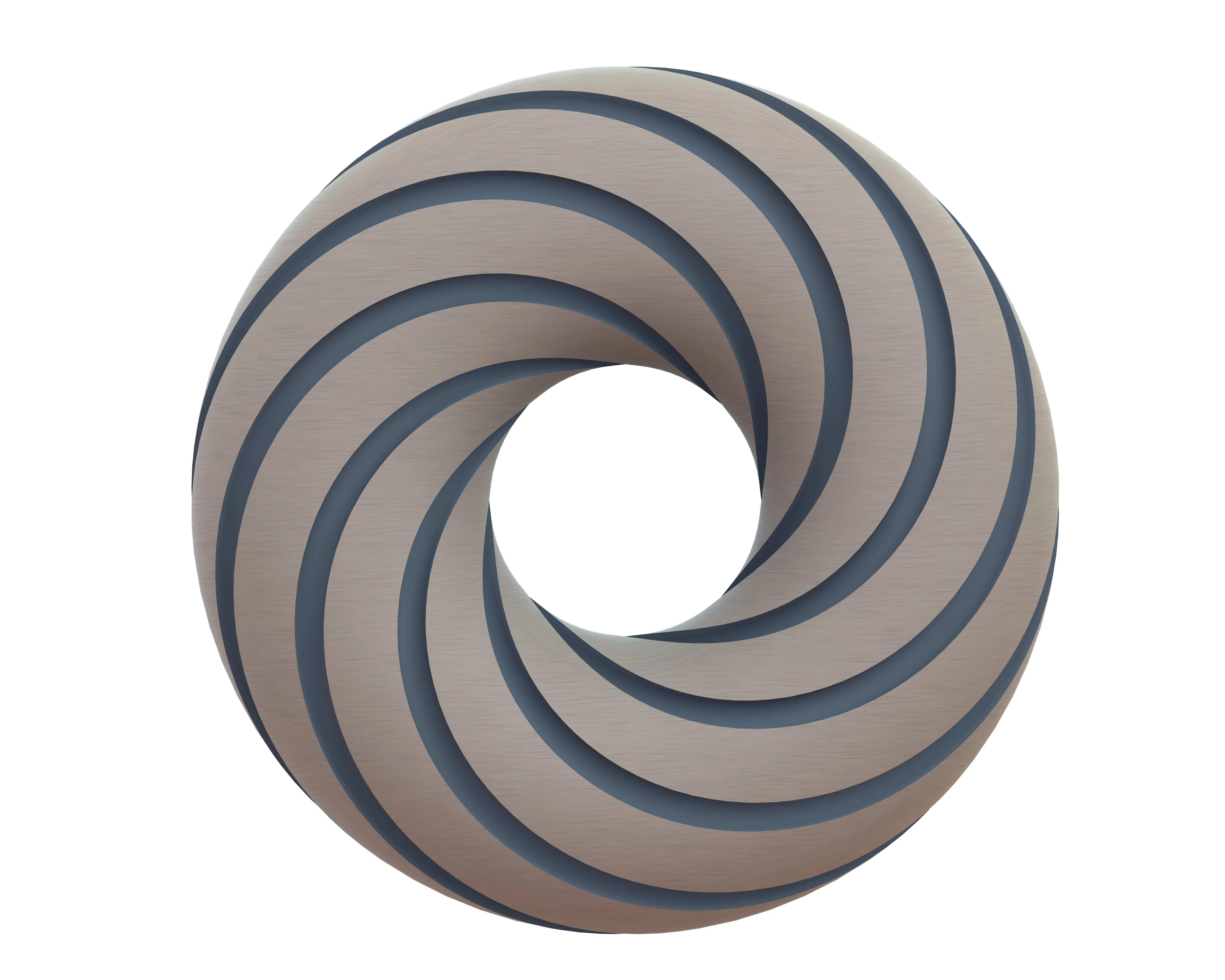 Sculptures & Artworks STL Download - Rodin Coil Torus .STL 180mm. x ...