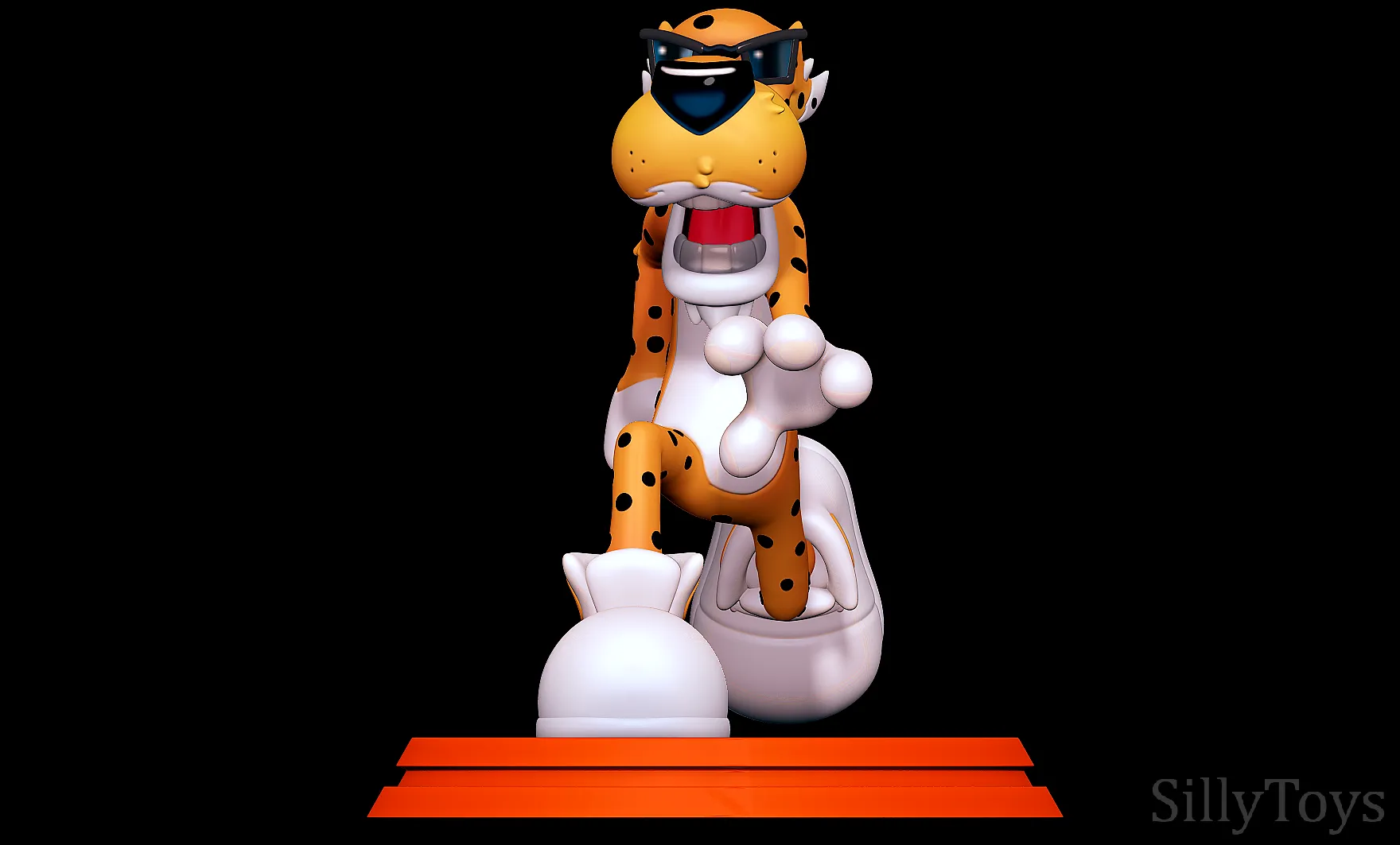 Characters & Creatures STL Download - Chester Cheetah - Cheetosby SillyToys