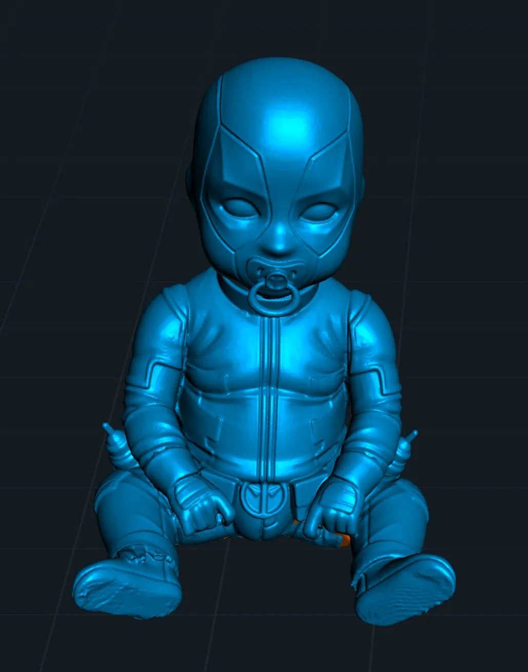 SCAN - Baby Deadpool | 3D models download | Creality Cloud