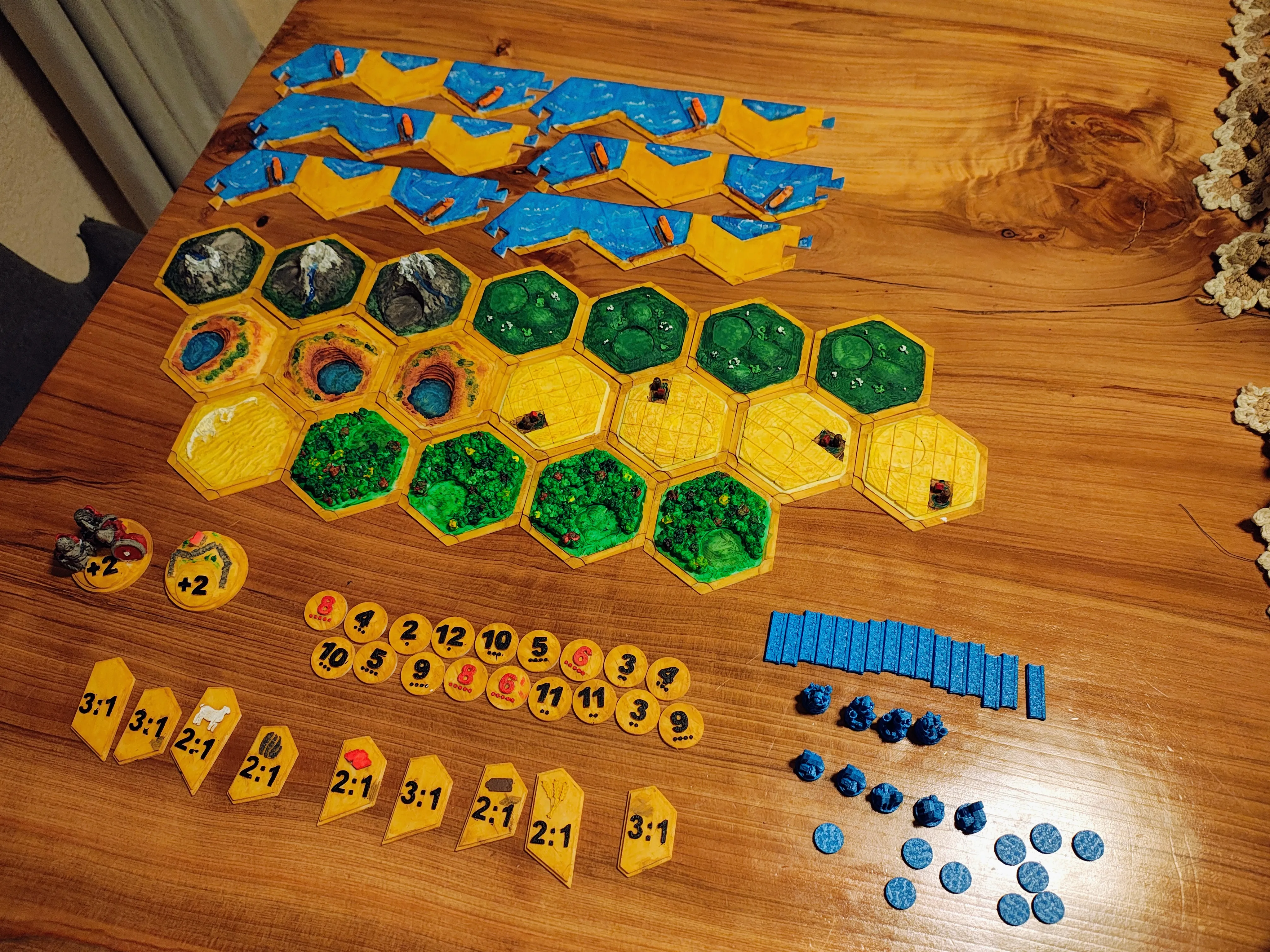 3D Printer Files | 3MF File | Catan (complete set) | Creality Cloud