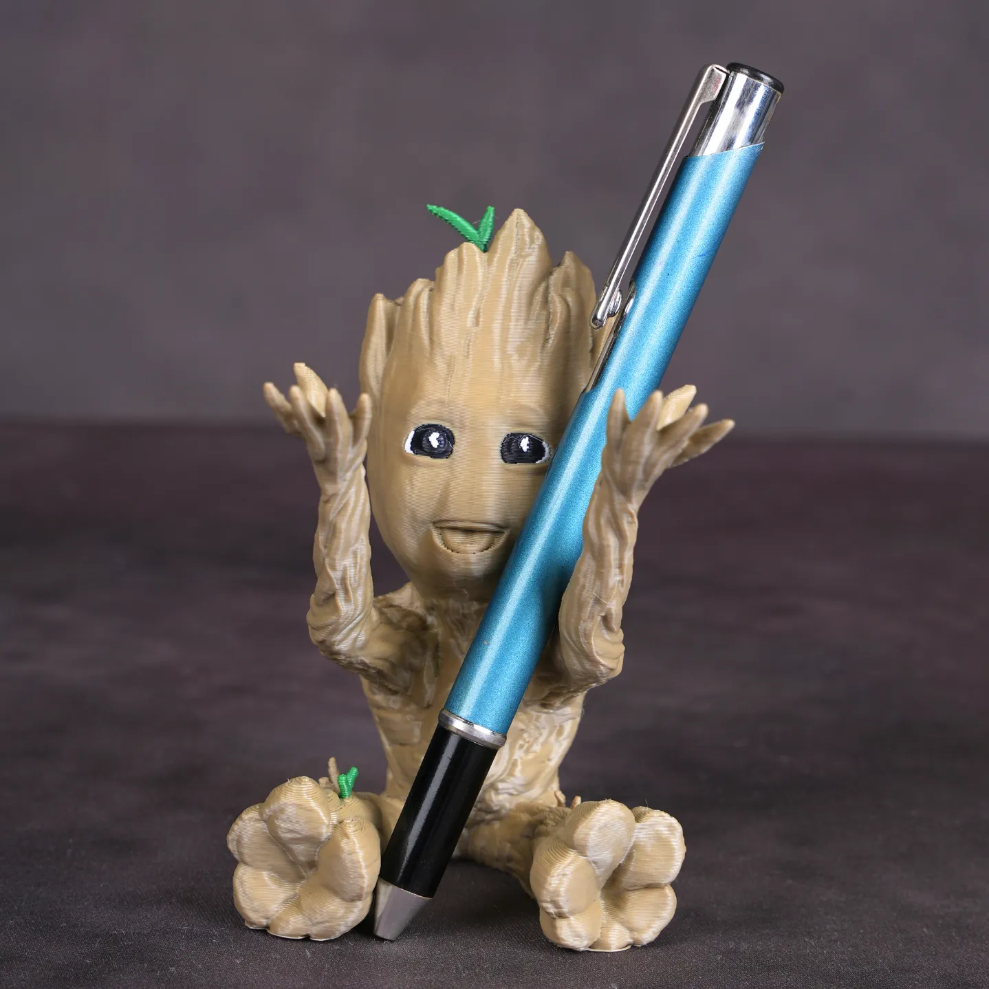 Other STL Download - Groot Pen Holder & Desk Organizerby DeskOrg
