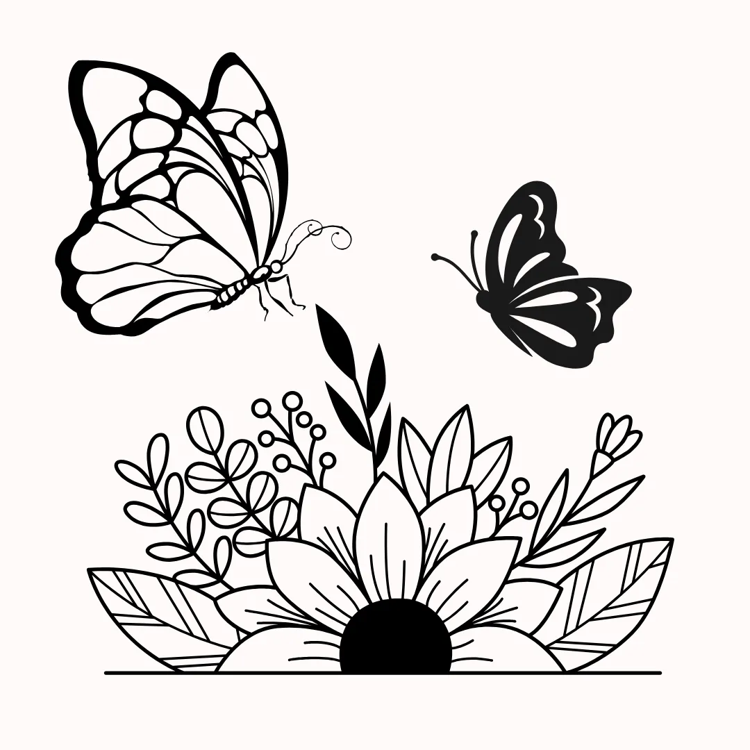 Digital Art STL Download - Twilight Flutter Wall Artby HOUSE HOLD STLS