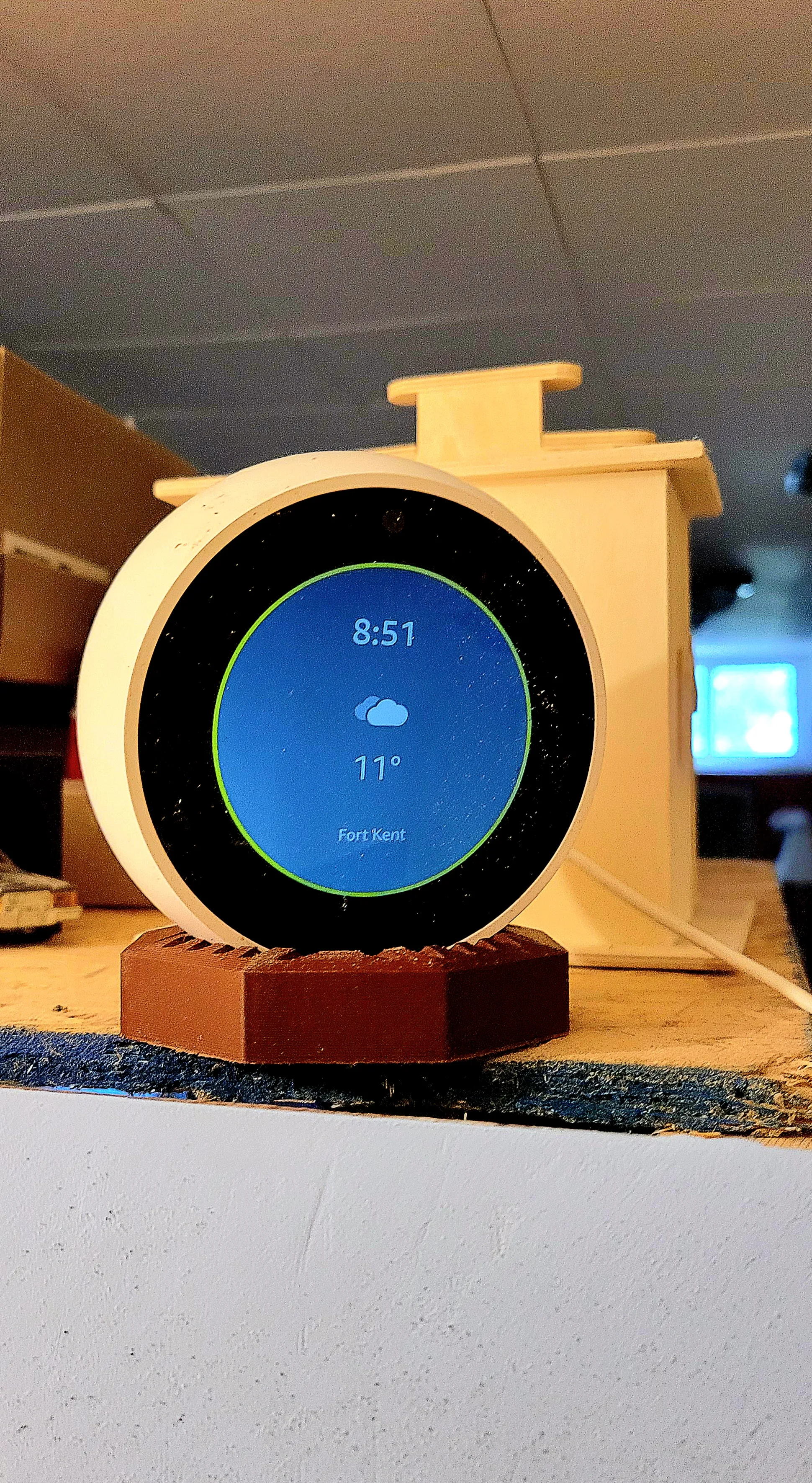 3D Printer Files | 3MF File | Echo Spot Holder | Creality Cloud