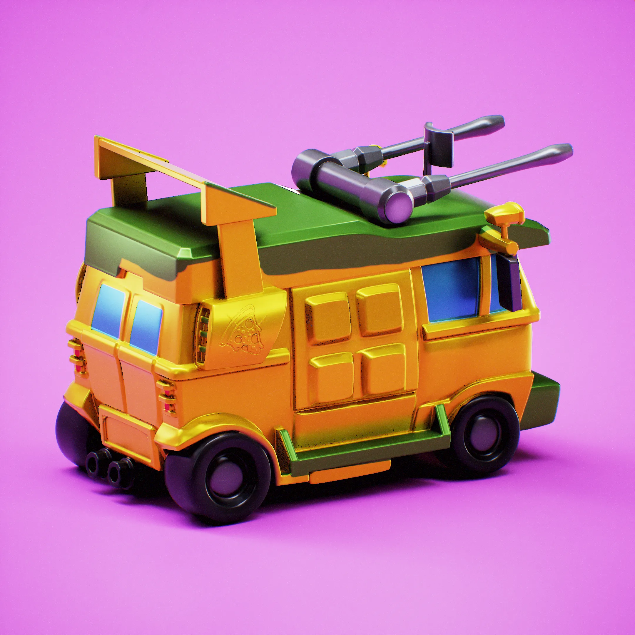 Vehicles & Machinery STL Download - Teenage Mutant Ninja Turtles ...