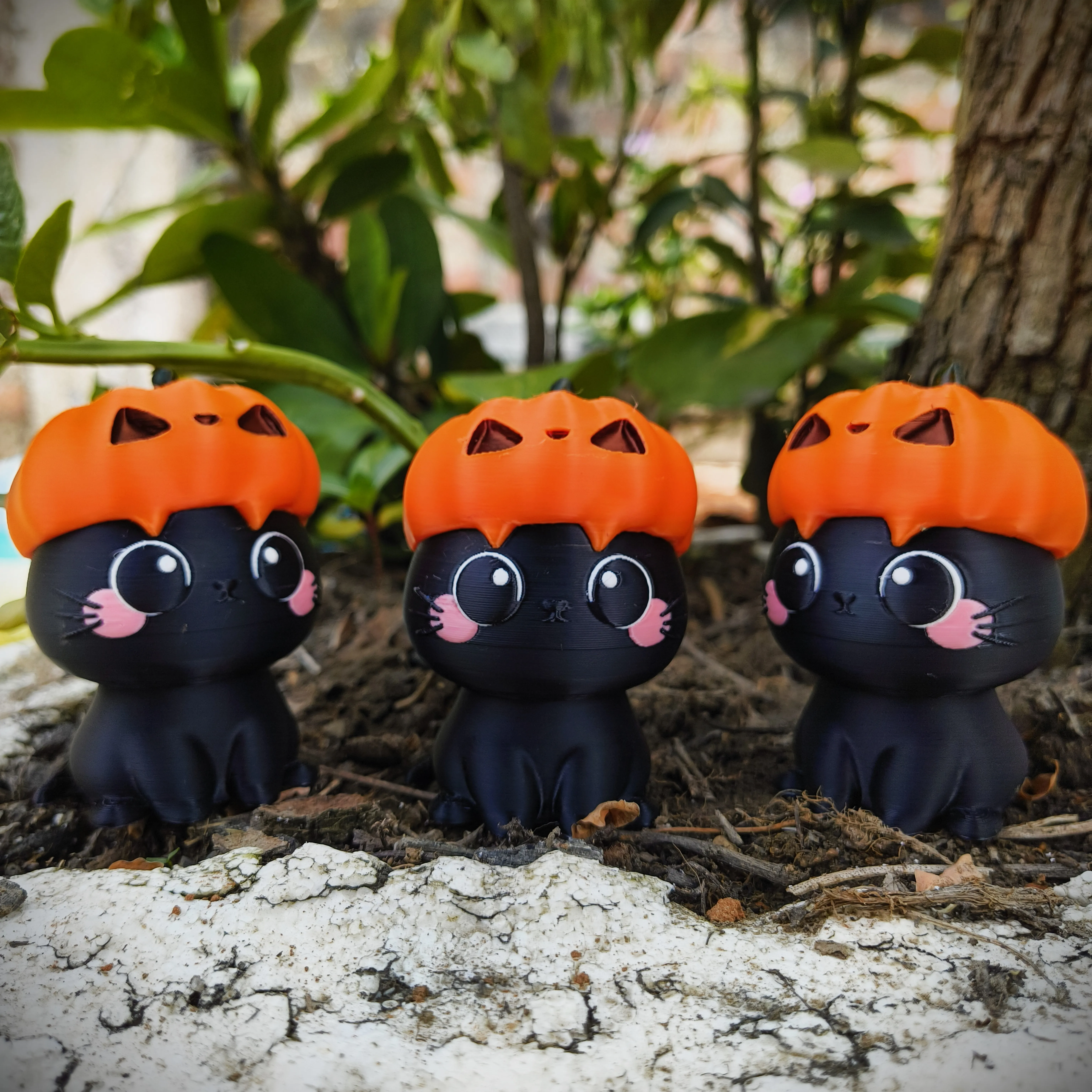 Other STL Download - Halloween Special - Cute Kitty Catby akash3dprints