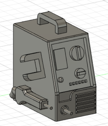 1/18 Soudeuse au mig / Mig welder diecast | 3D models download ...