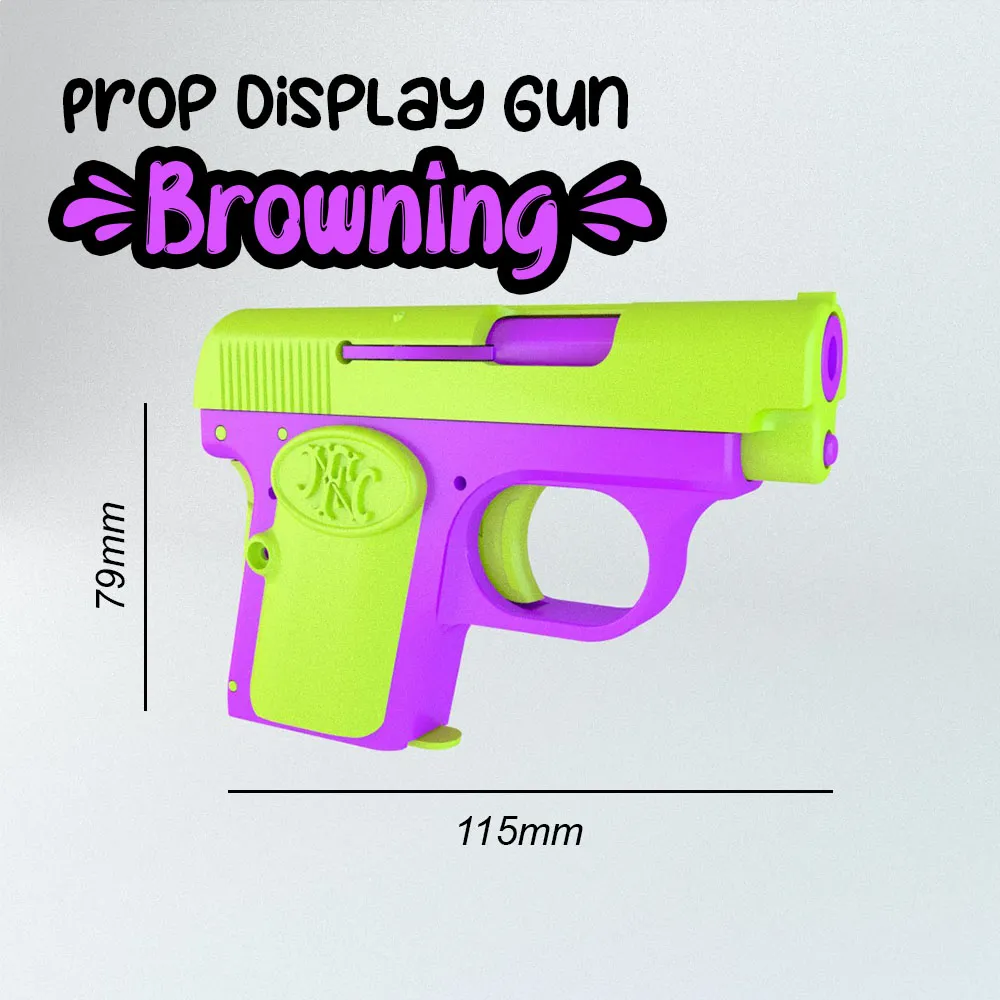 Educational Assembling Toy Gun - Browning (Props only) | 3D models ...