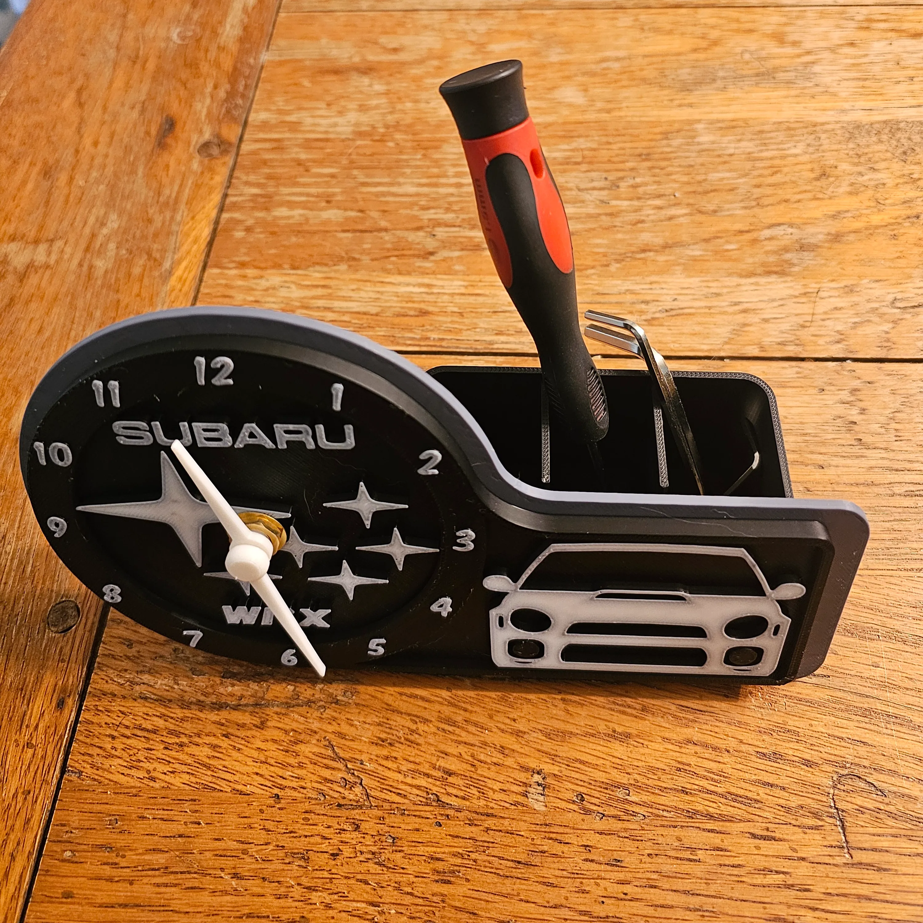 3D Printer Files | 3MF File | Subaru Bugeye Clock | Creality Cloud