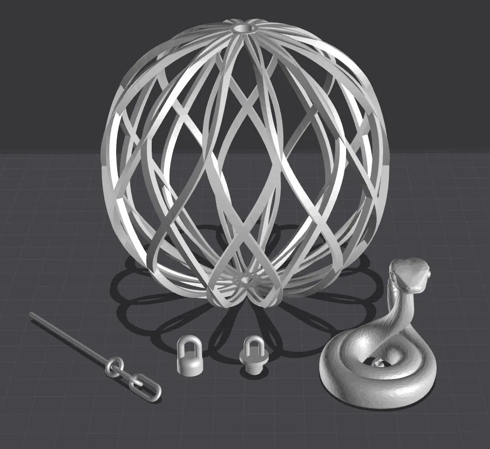 Christmas ball 2025 remake | 3D models download | Creality Cloud