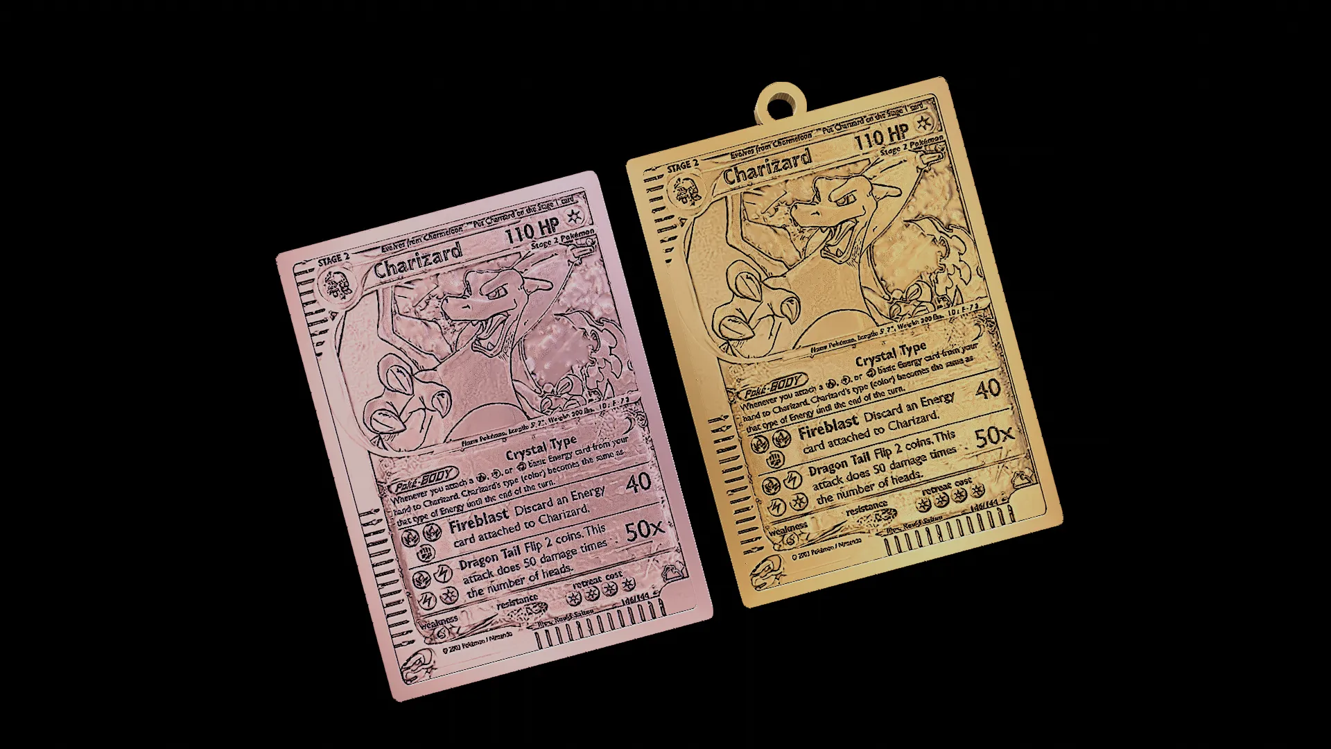 Board Games & Card Games STL Download - Charizard Pokemonby Jlo3d