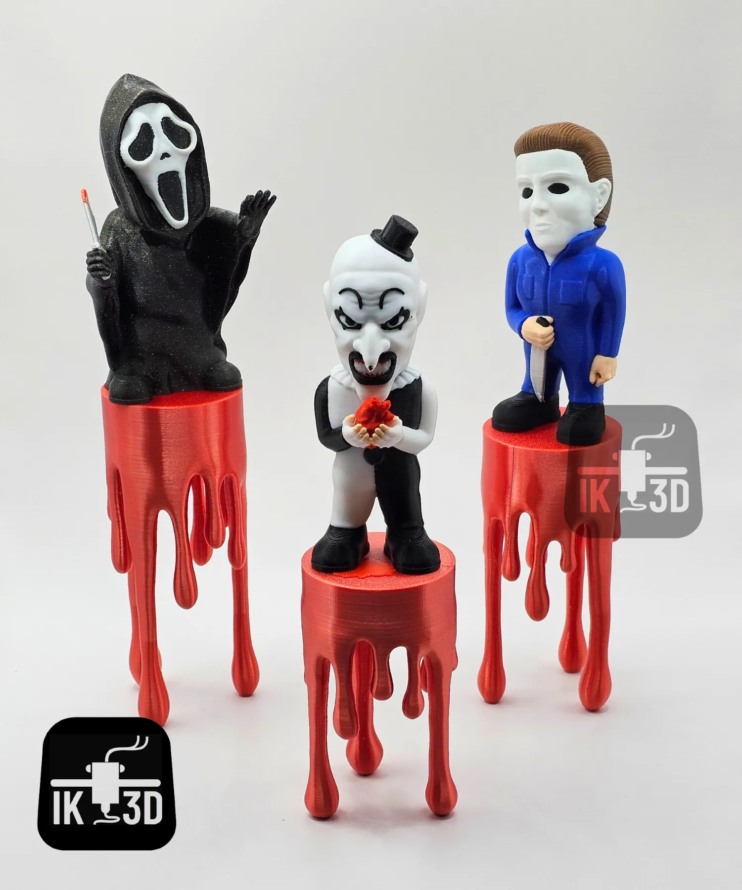 Other STL Download - Dripping Liquid Stands / No Supportsby IK3D