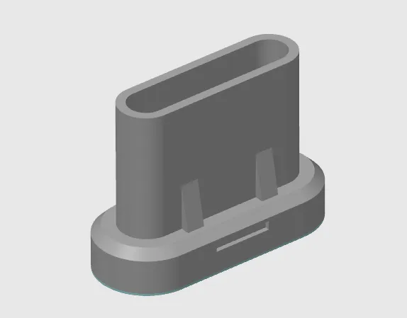 Home Appliance Accessories STL Download - USB C cap dust cover usb-cby ...