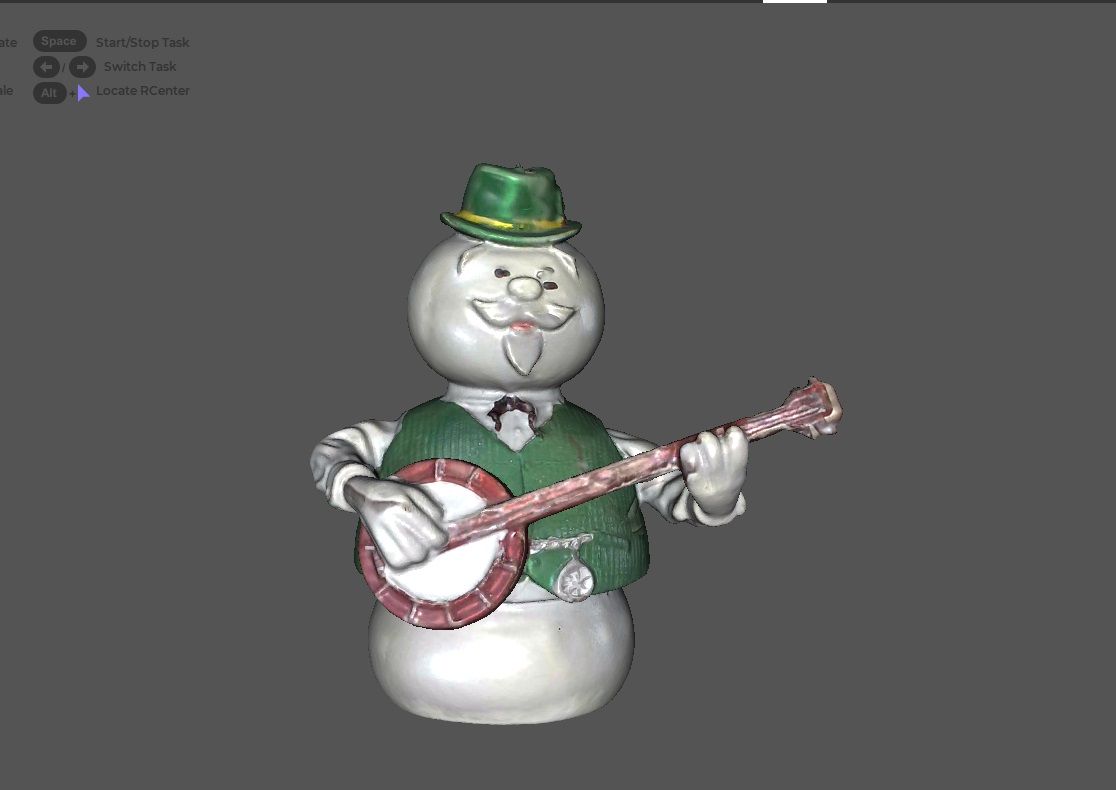sam the snowman ORNAMENT | 3D models download | Creality Cloud