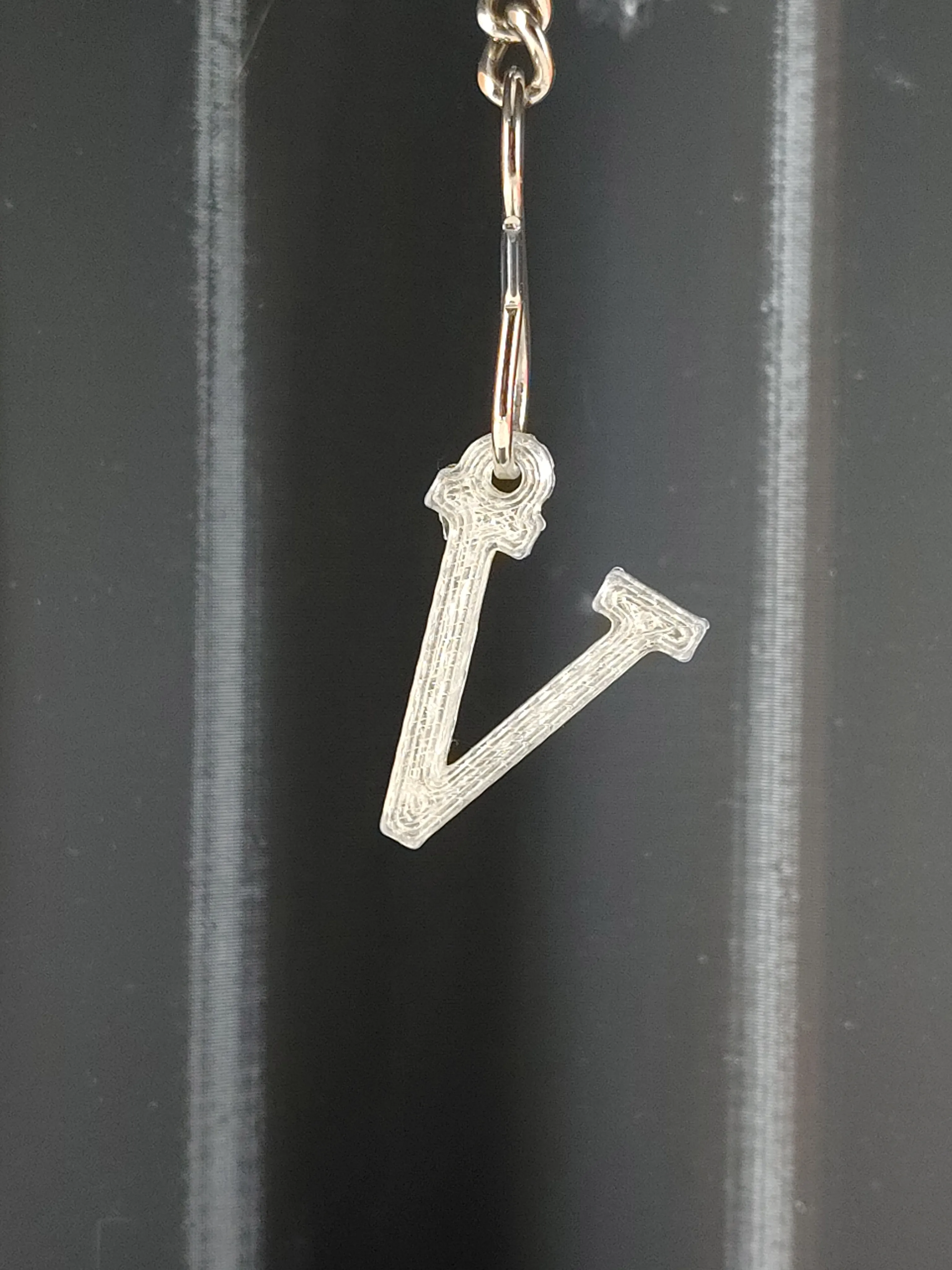 3D Printer Files | 3MF File | V keychain | Creality Cloud
