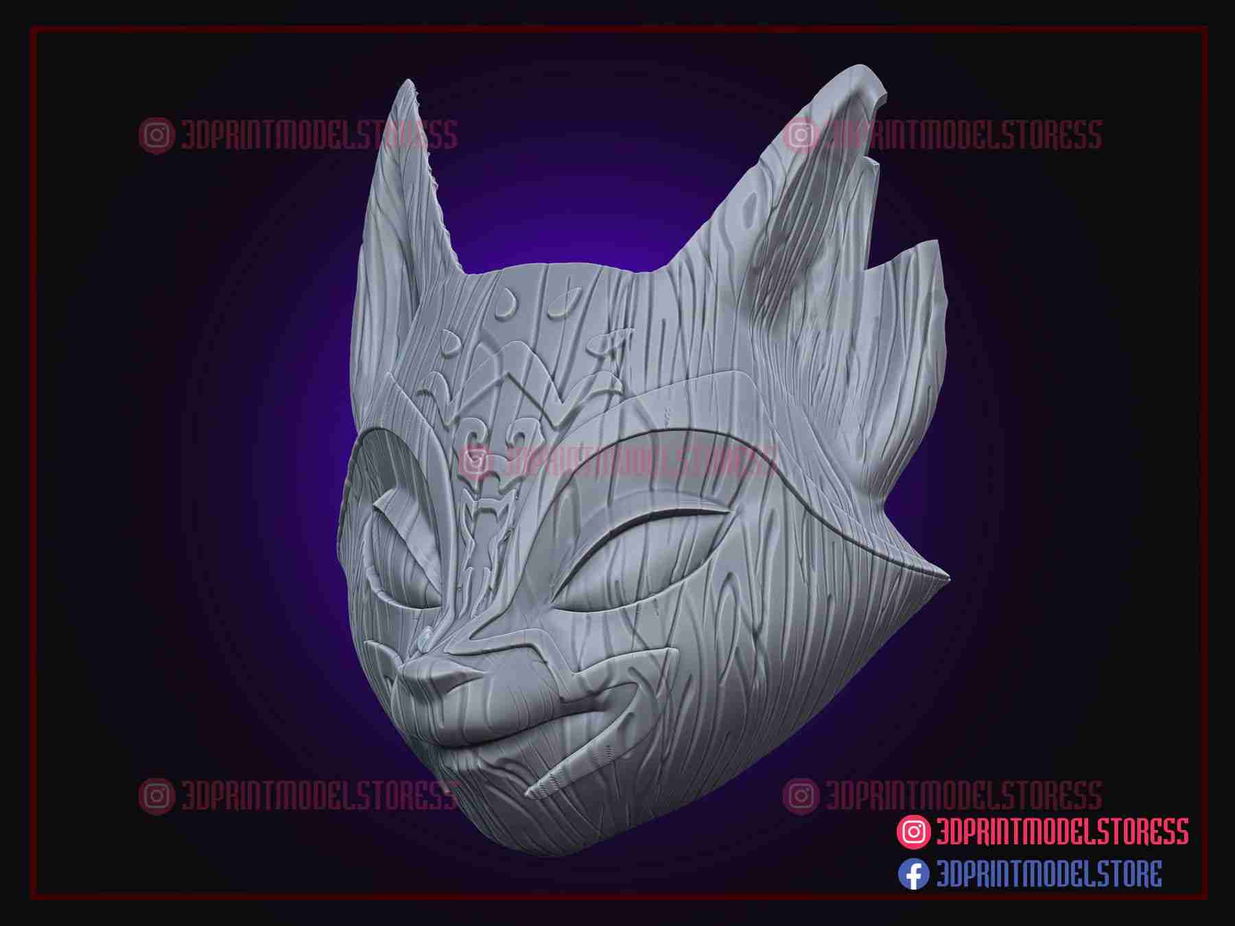 Kena Bridge of Spirits - Taro Mask Bug - Cosplay Halloween | 3D models ...